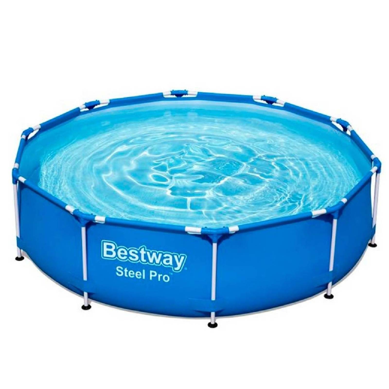 Alberca Estructural Redonda Steel Pro 305cm Familiar Bestway