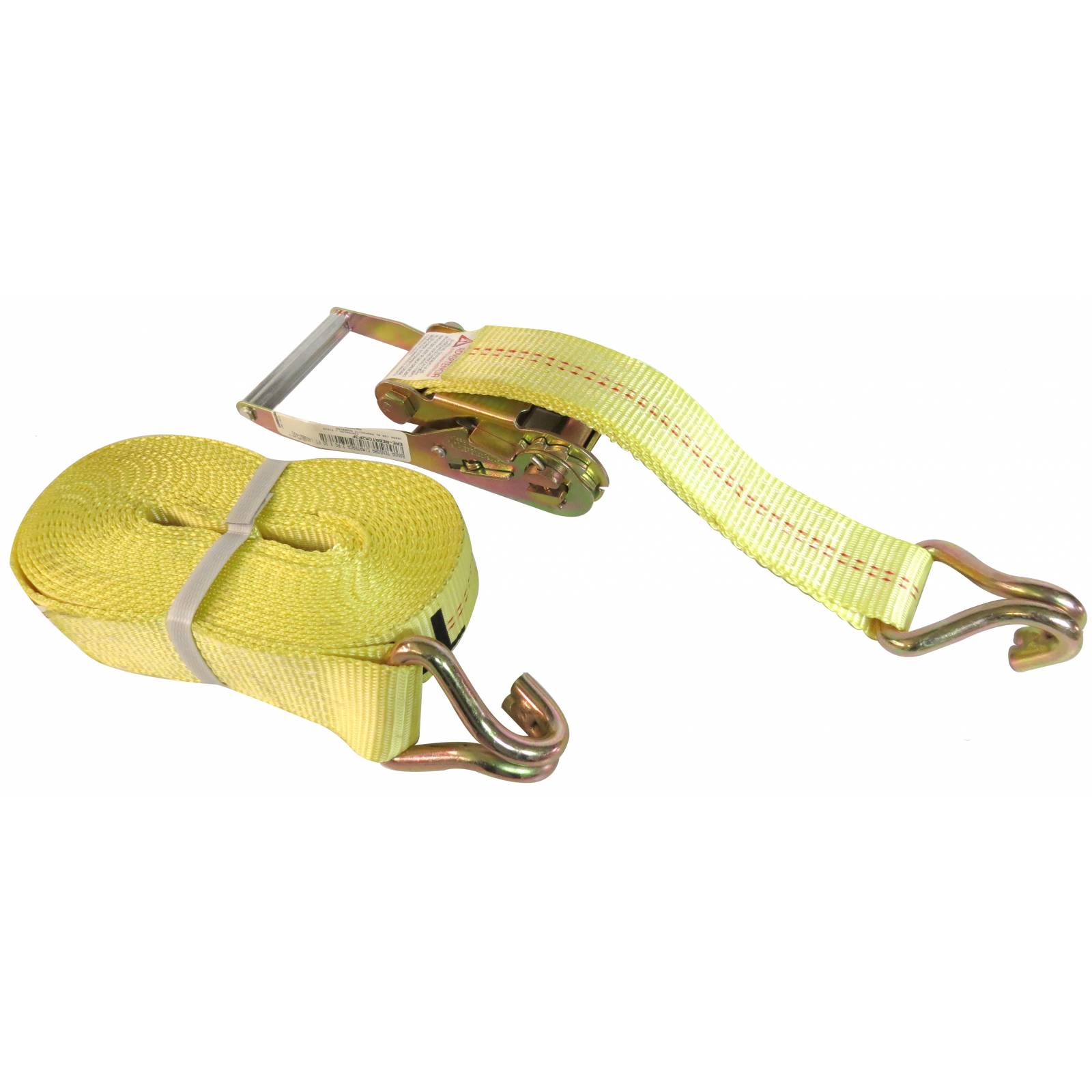 Banda con Matraca Gancho J 2" y 30 Pies