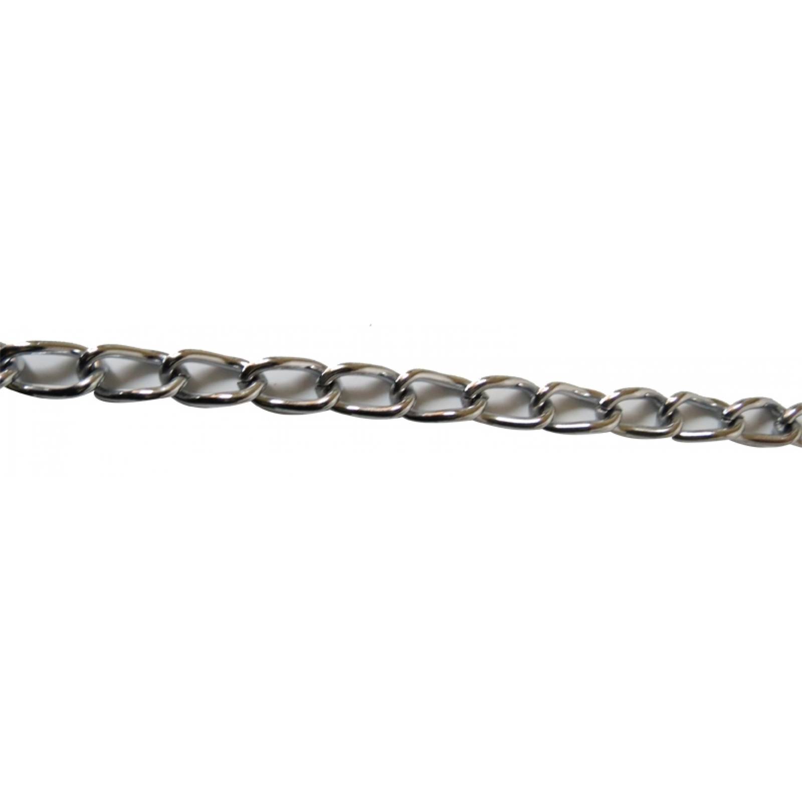 Cadena Redonda Cromada 2,5 mm y 100 M OBI