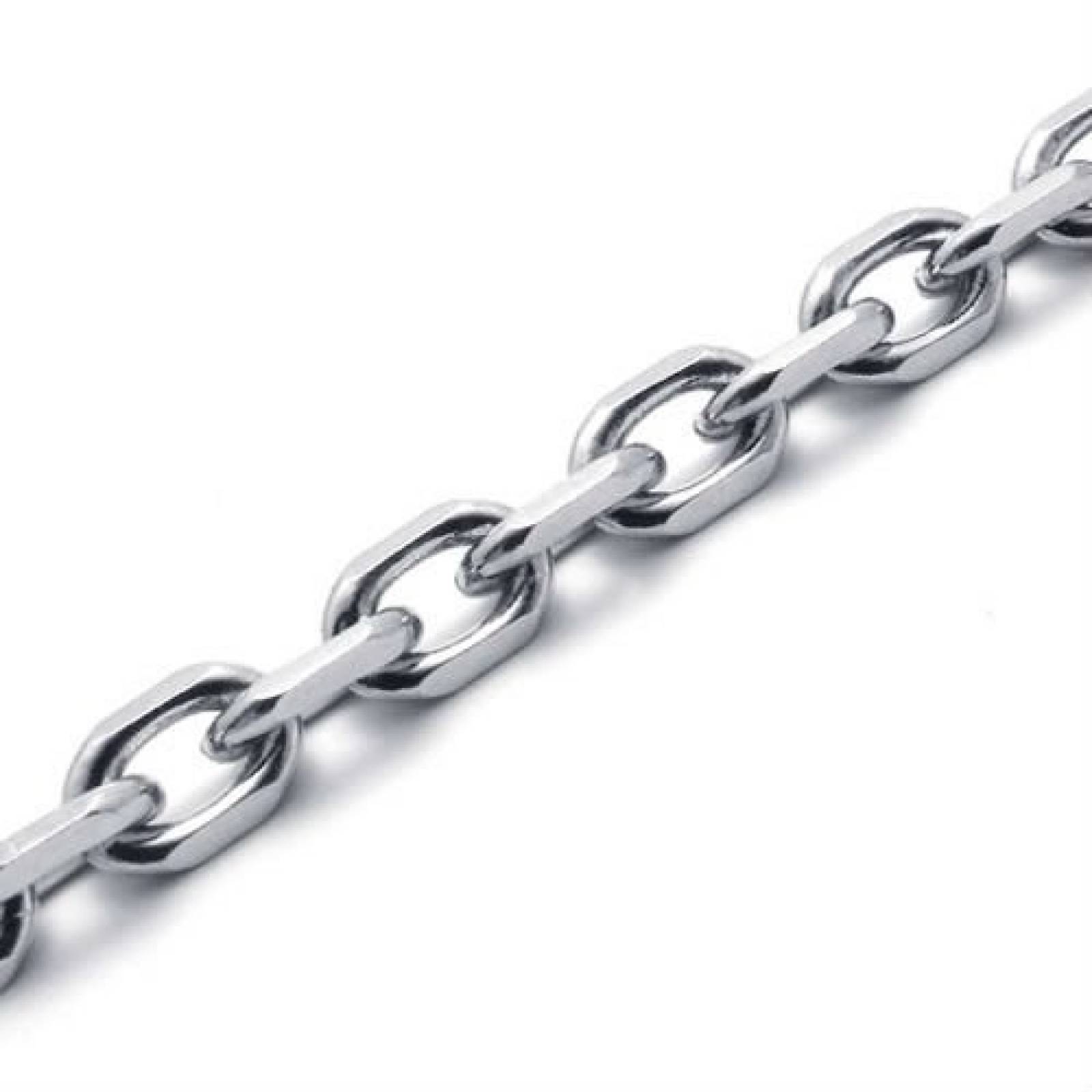 Cadena Soldada Inoxidable 316 5 Mm Y 1 Metro 5x25x10 Mm Obi
