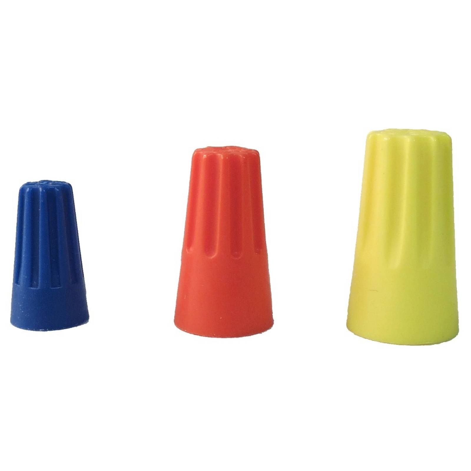 Conector Capuchon Rosca Amarillo con 25 Pzs OBI