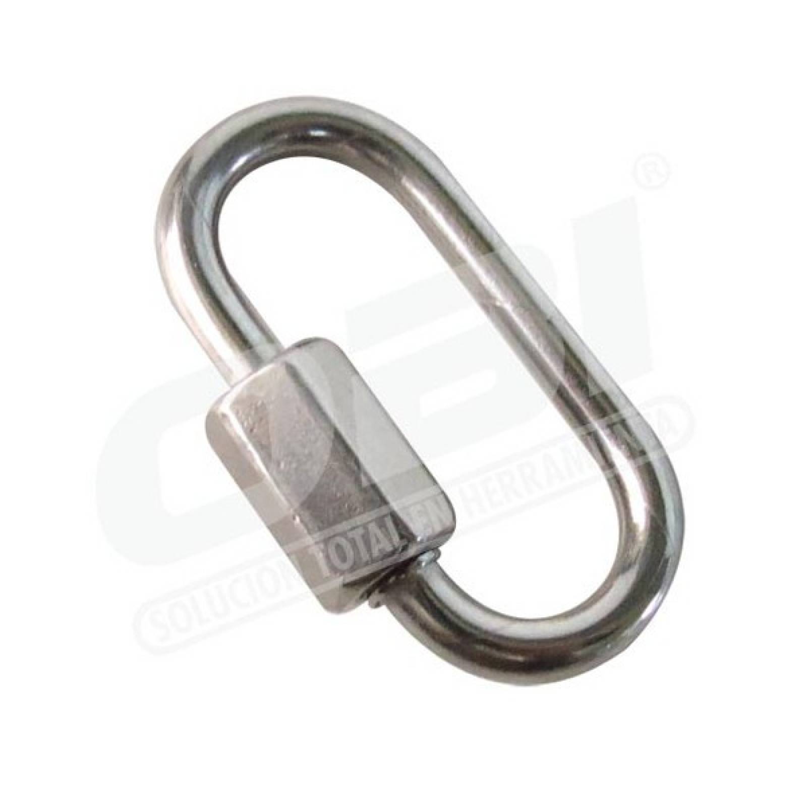 Eslabon Rapido Inoxidable con Tuerca 5 mm con 10 Piezas OBI Eslabon Rapido Inoxidable con Tuerca 5 mm con 10 Piezas OBI