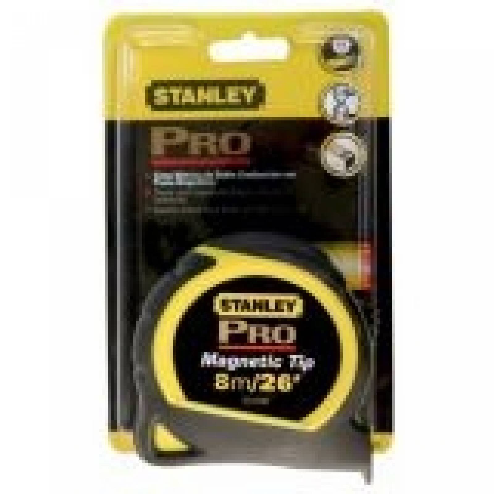 Flexometro 8 M Pro Iman / Doble Marcado 30088 Stanley