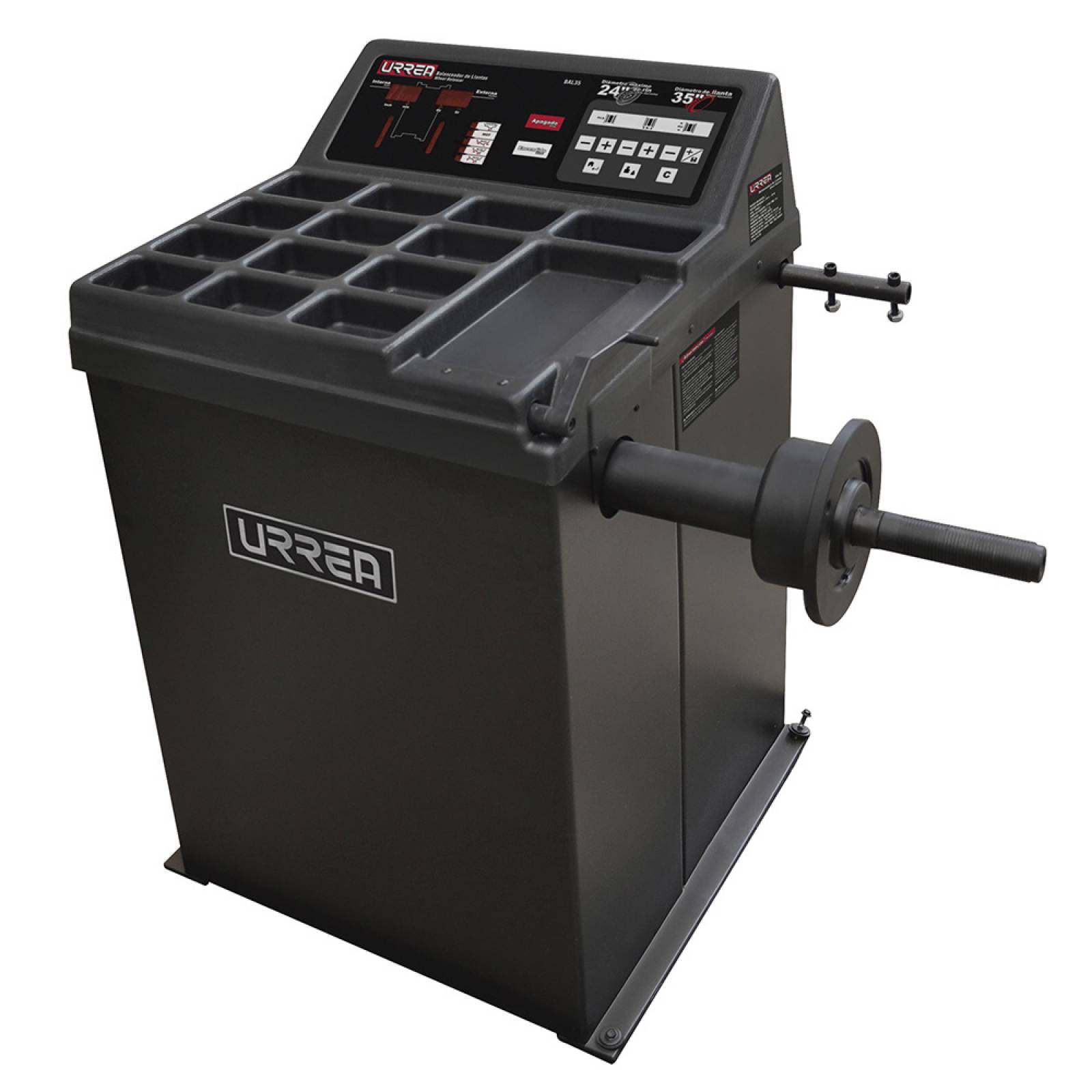 Balanceadora de llantas de 25" x 24" de rin BAL24 Urrea