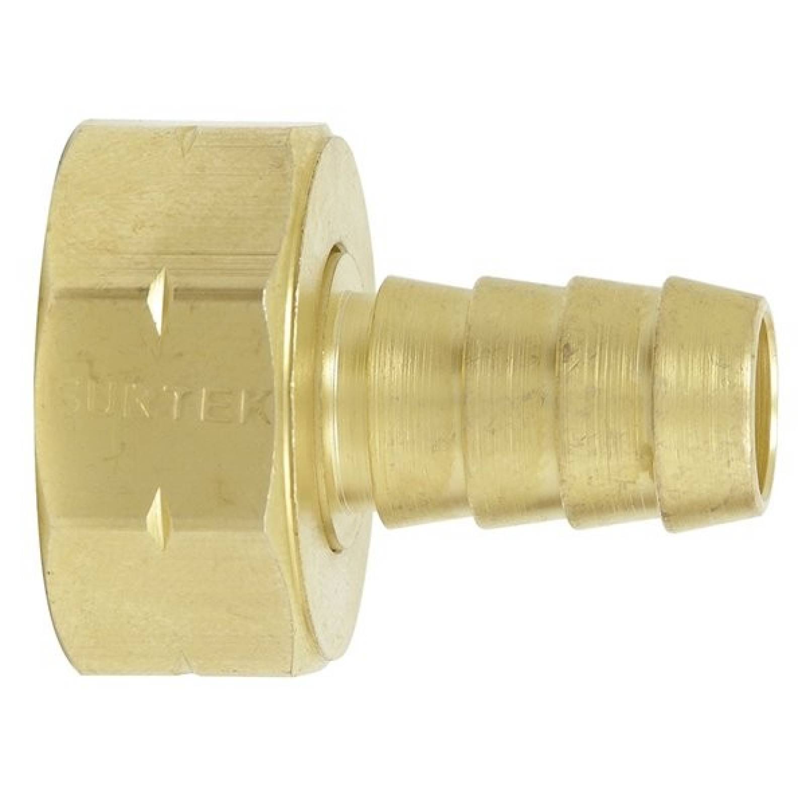 Conector De Bronce Hembra 1/2 Surtek 130370
