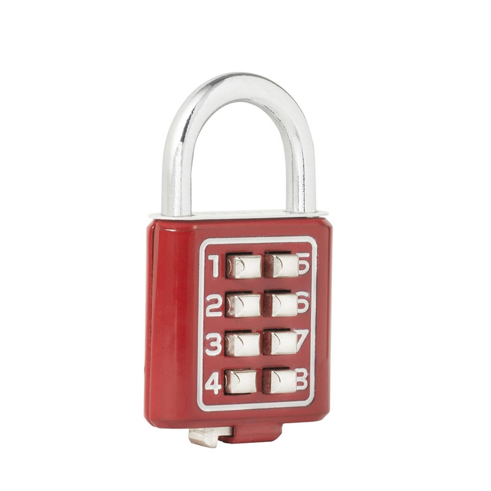 Candado Digital Corto 40 Mm Rojo C27r40 Lock