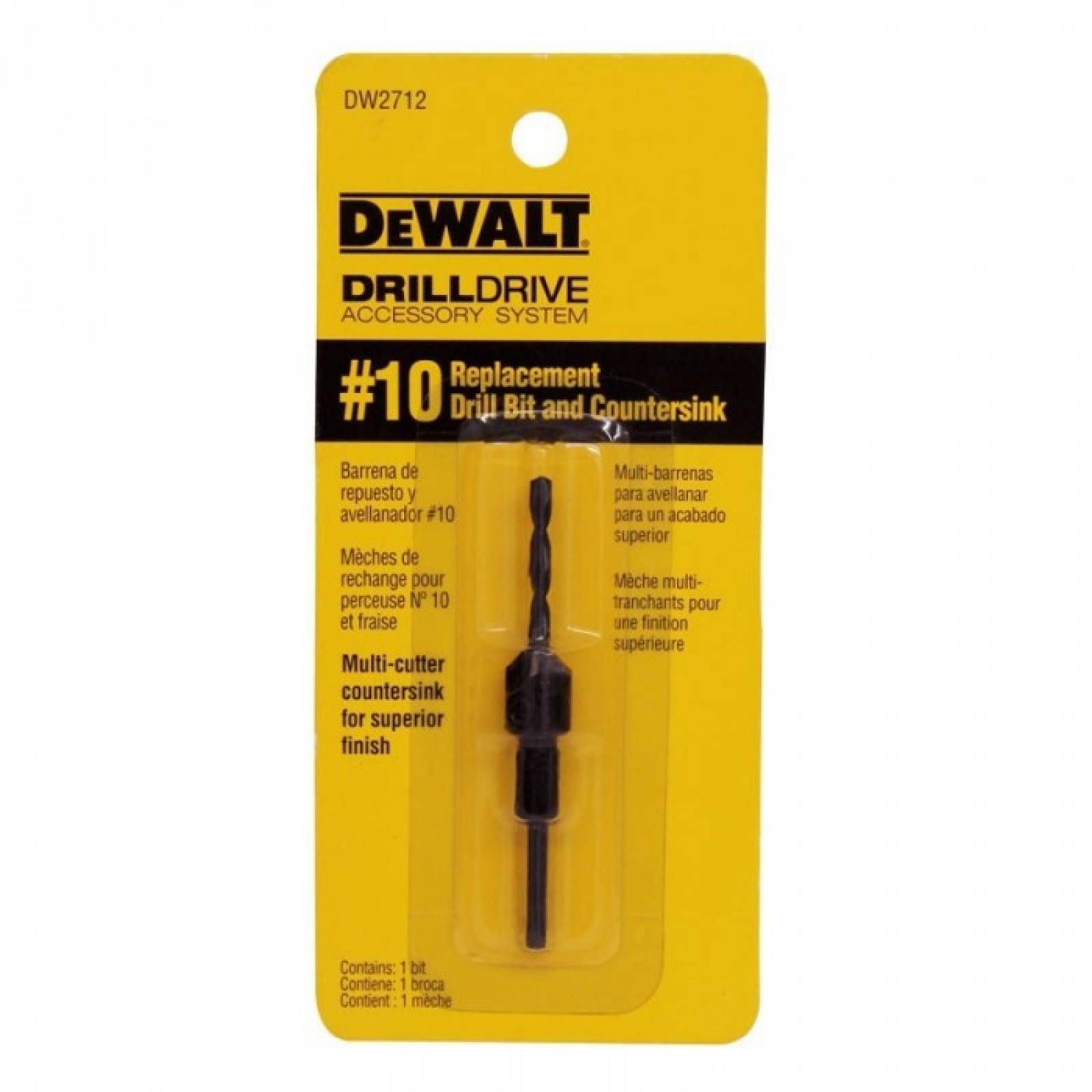 Broca Avellanador #10 DW2712 DeWalt