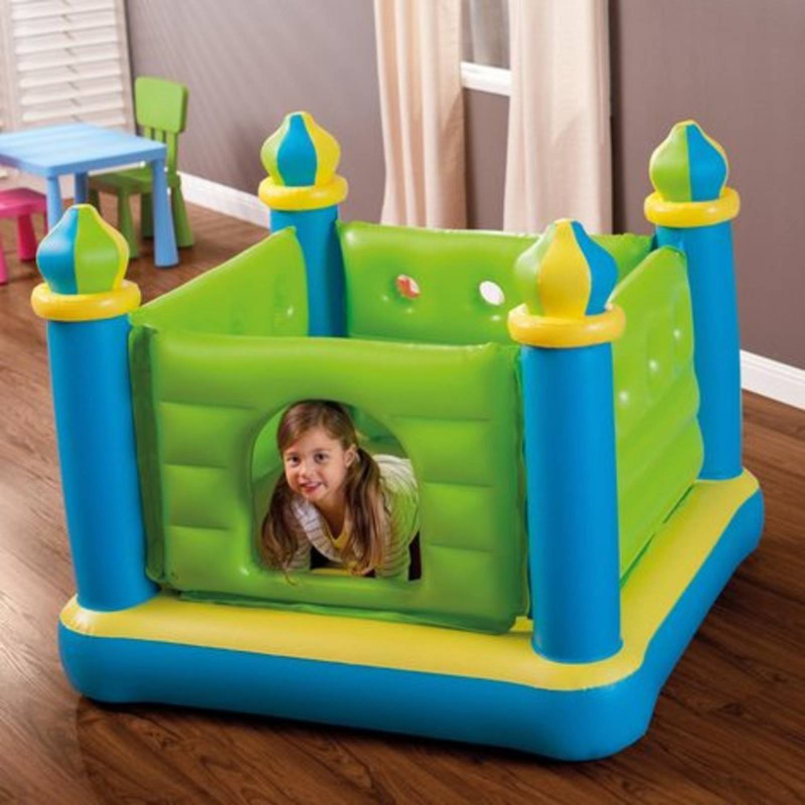 Brincolin Castillo Inflable Jump-O-Lene Verde 48257Np Intex