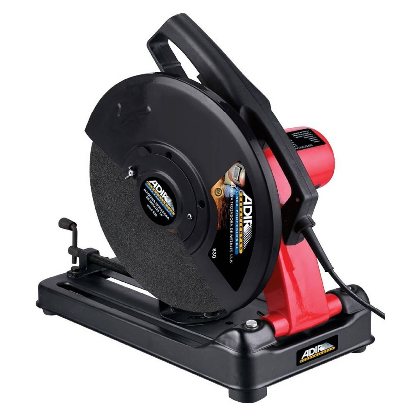Sierra Cortadora Metal Trozadora 14 pulg 1900 W 830 Adir