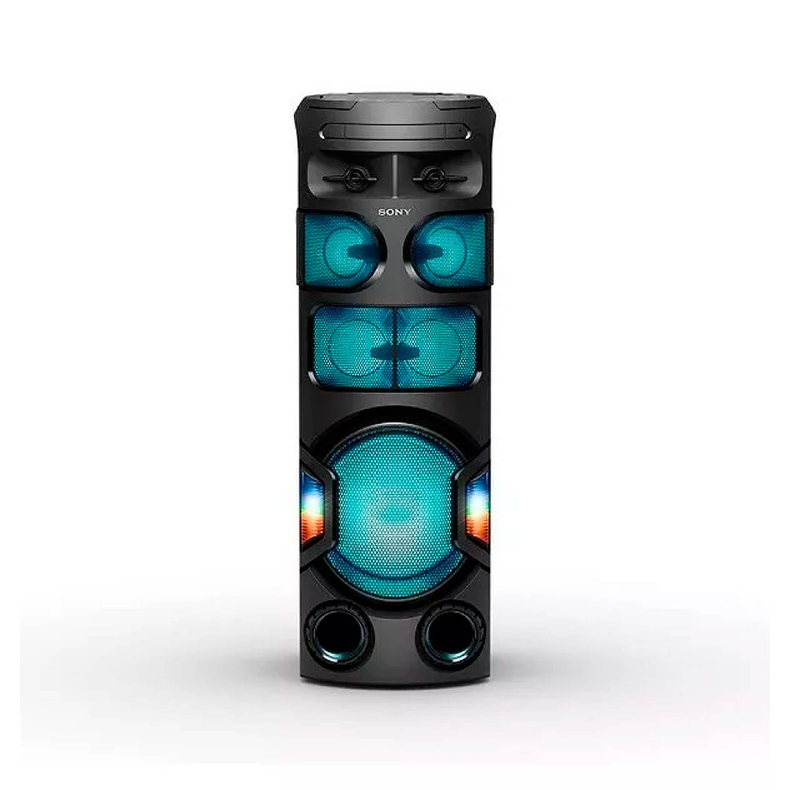 Minicomponente Torre Bluetooth DJ Luces 360 MHC-V82D Sony