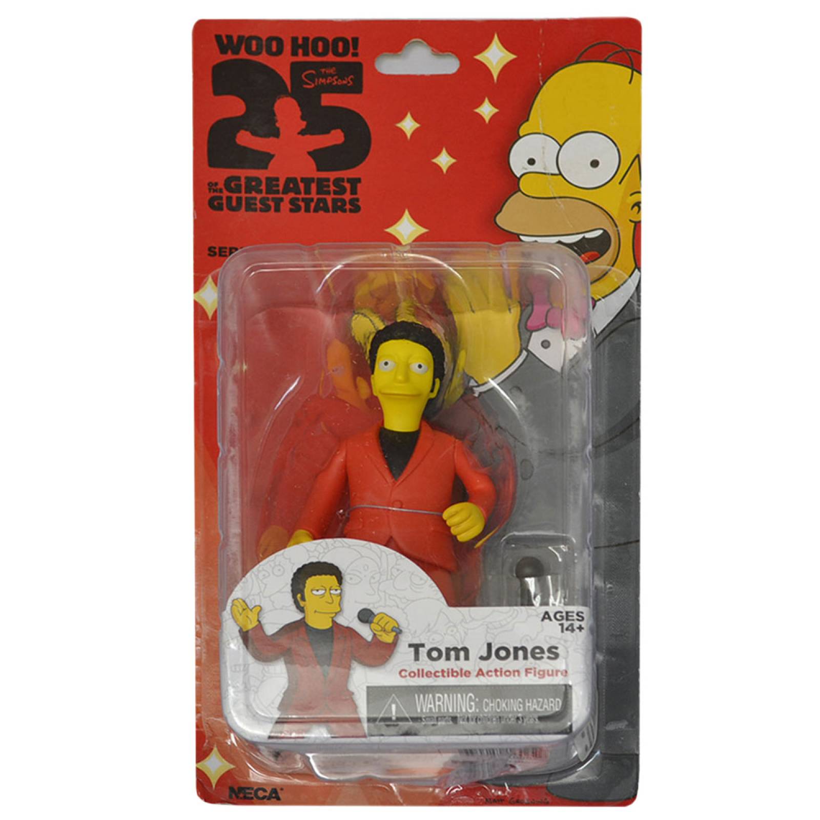 Figura de Acción Coleccionable Tom Jones Serie4 The Simpsons