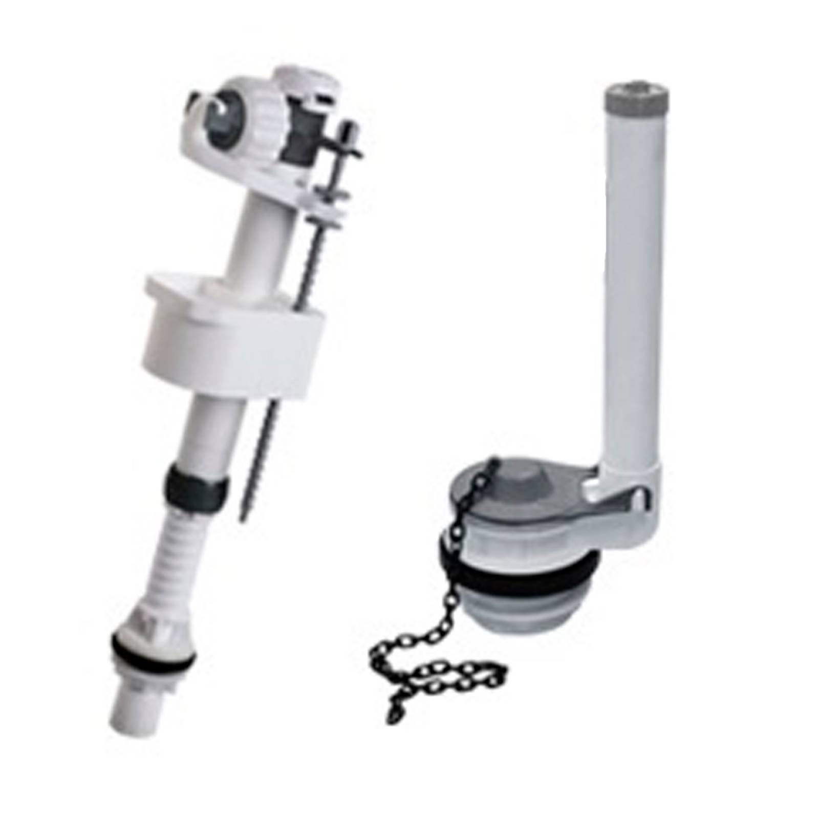 Juego Herraje Contra Rebozadero WC Sanitario 99TK Siamp