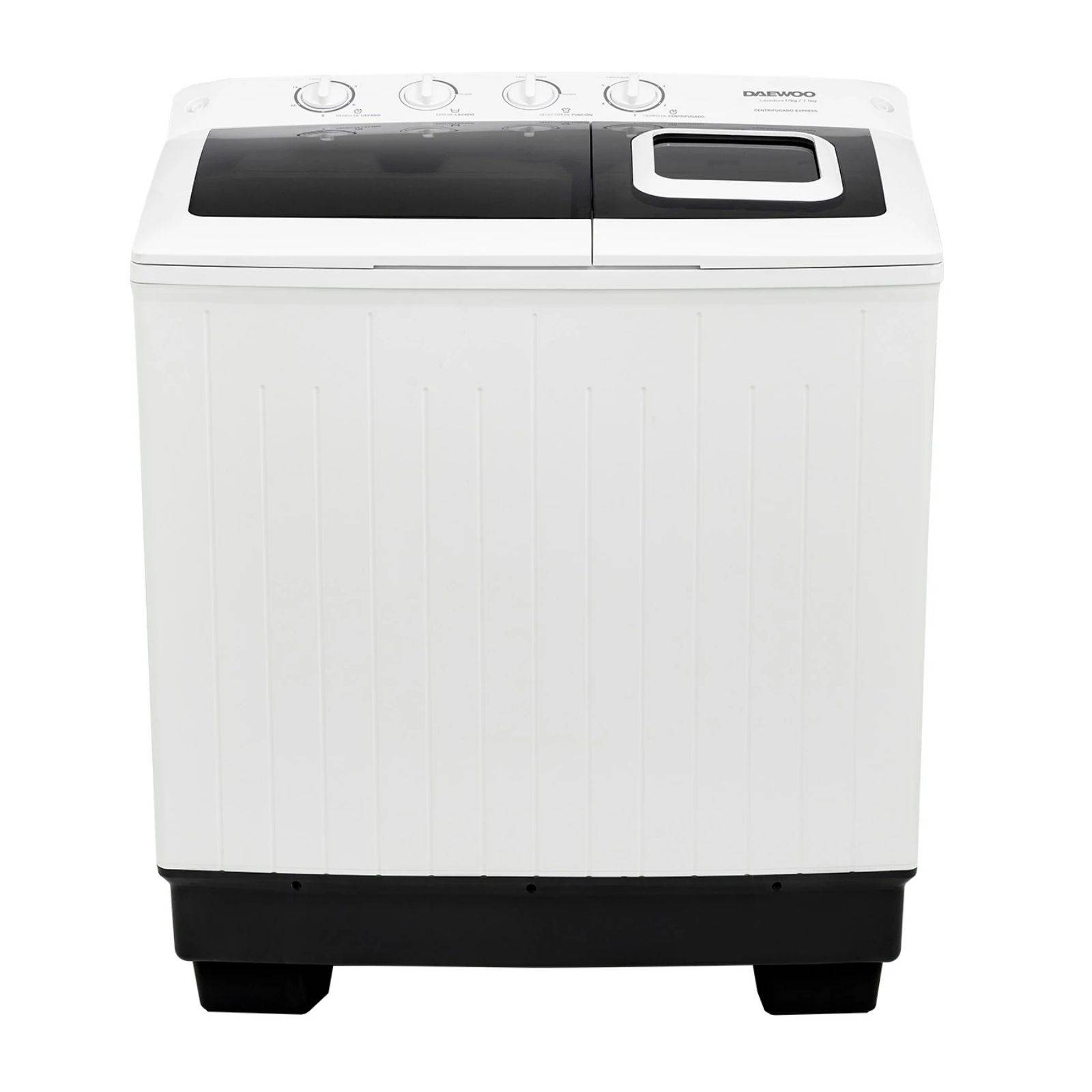Lavadora Semiautomática Daewoo 17 KG Blanca DWTT17M2NUFW