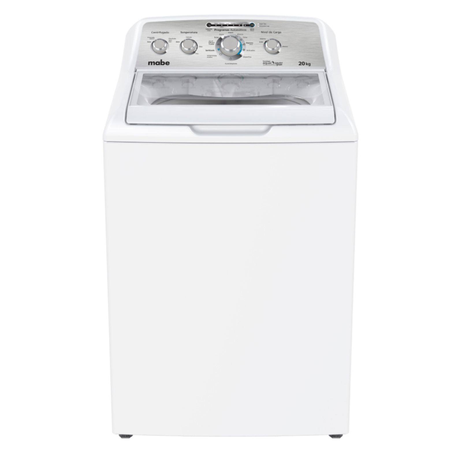 Lavadora Automática Mabe 20 Kg LMA70214VBAB0 11 Programas