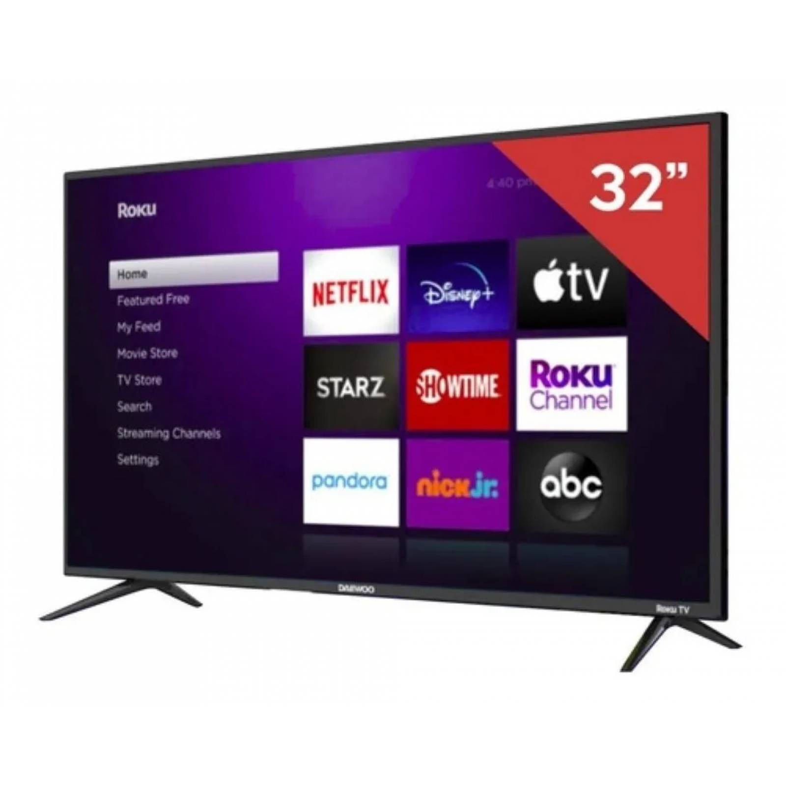 Television Daewoo 32 Pulgadas DAW32R Smart Tv Roku Hd