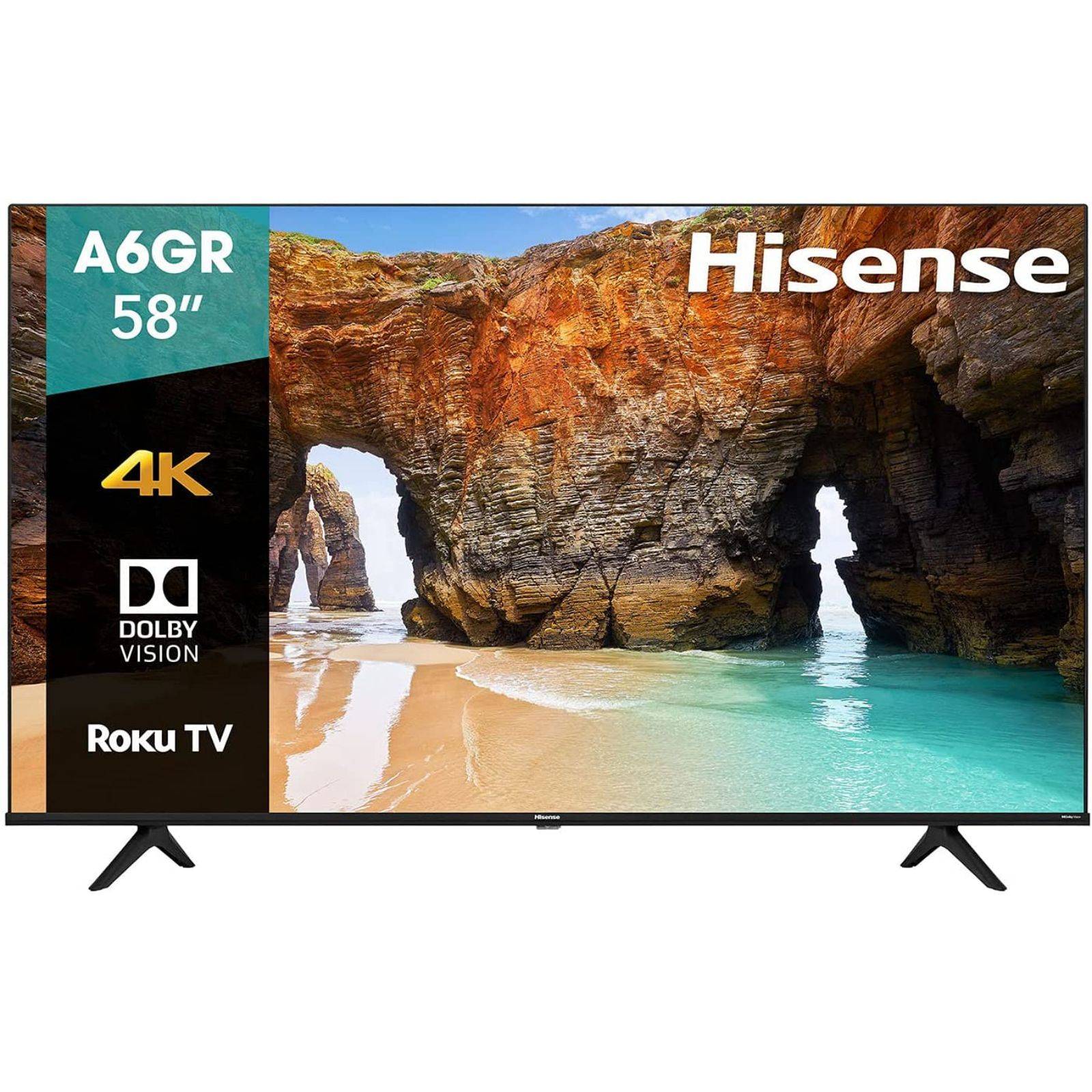 Smart TV Hisense 58 Pulgadas 4K Ultra HD 1080p 58A6GR