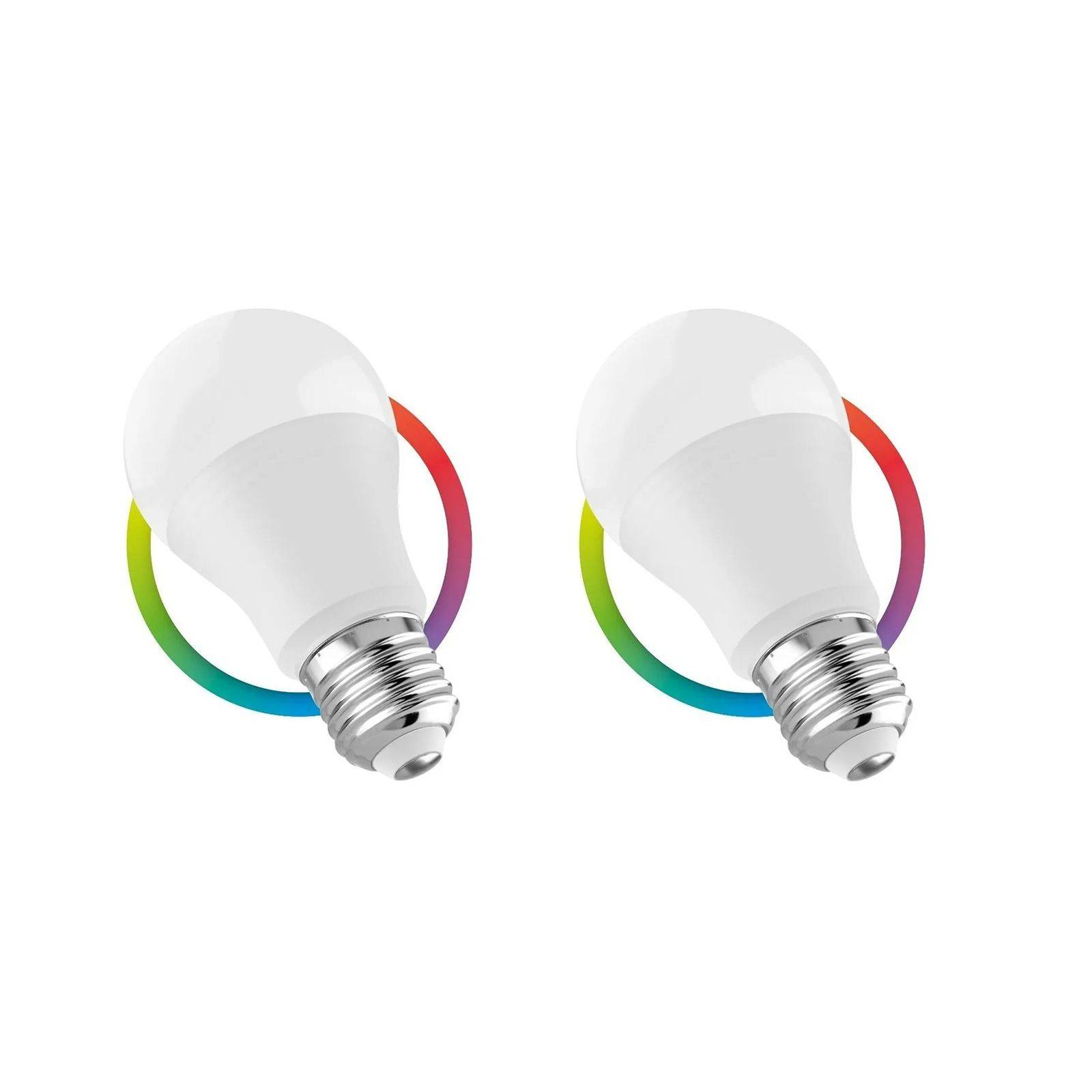 Kit 2 Pzs Foco Led Inteligente Rgb Decorativo 5W Steren
