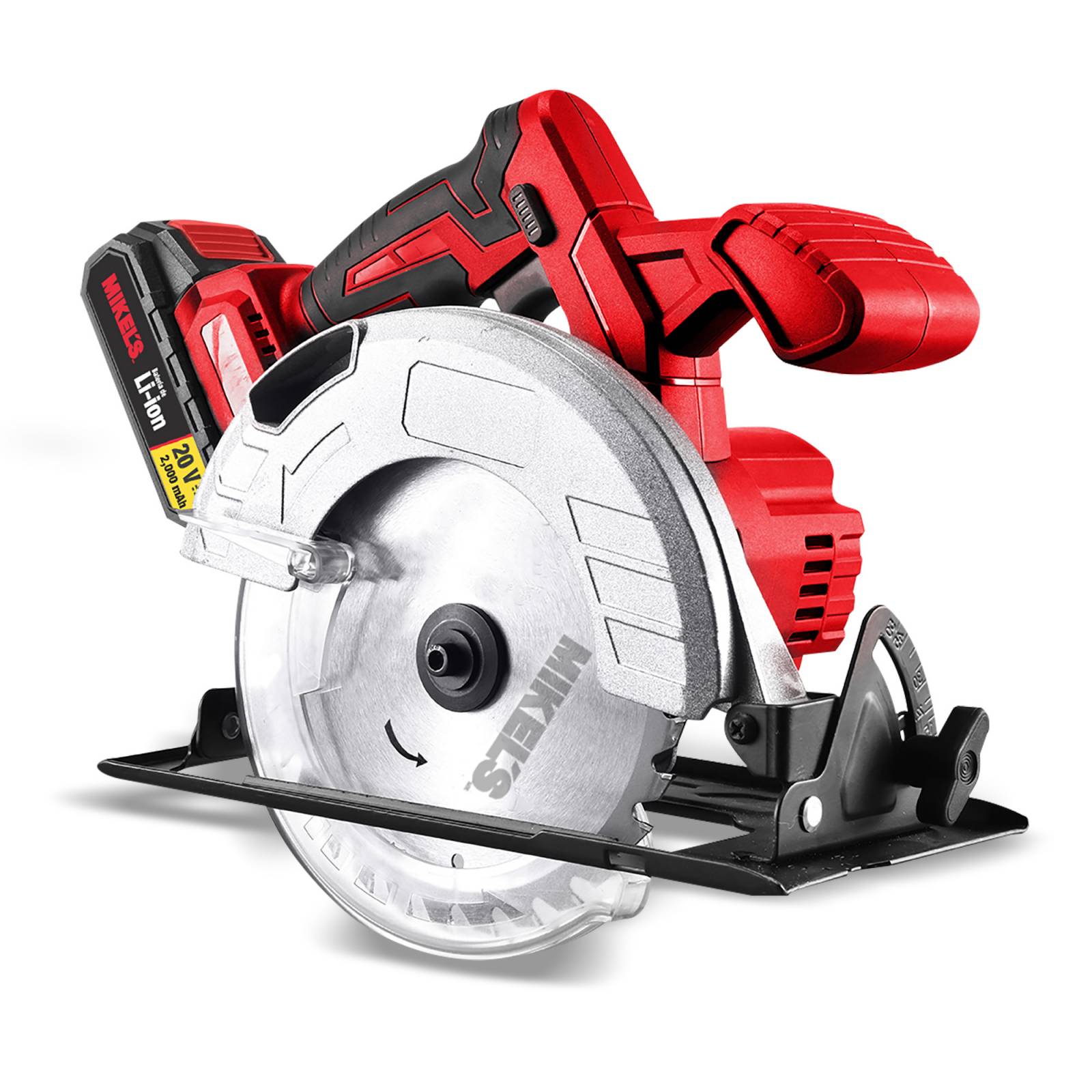 Sierra Circular Inalámbrica Profesional 20V 4000 RPM Mikels
