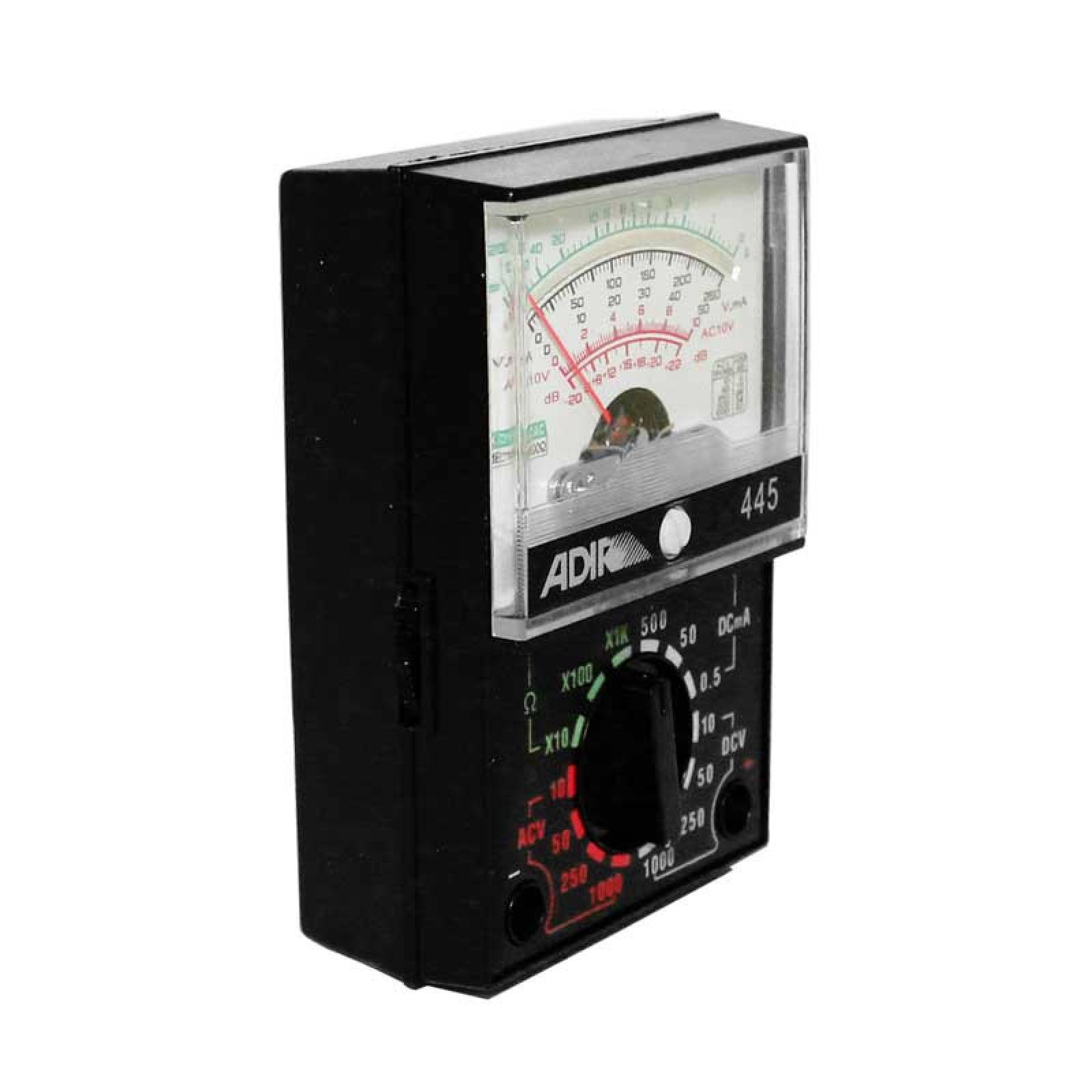 Multímetro Analogo De 5 Funciones 445 Adir