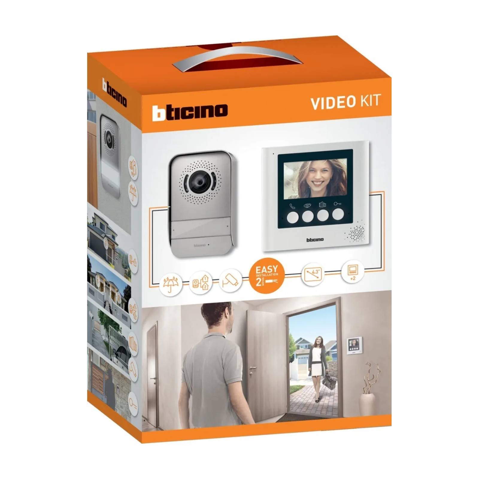 Kit de Video Porter Manos Libres 7 Pulg 317011 Bticino