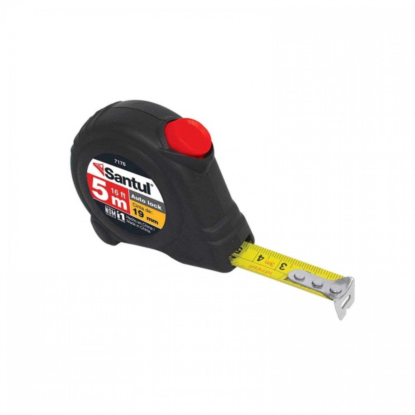 Flexómetro 5 m auto lock SANTUL