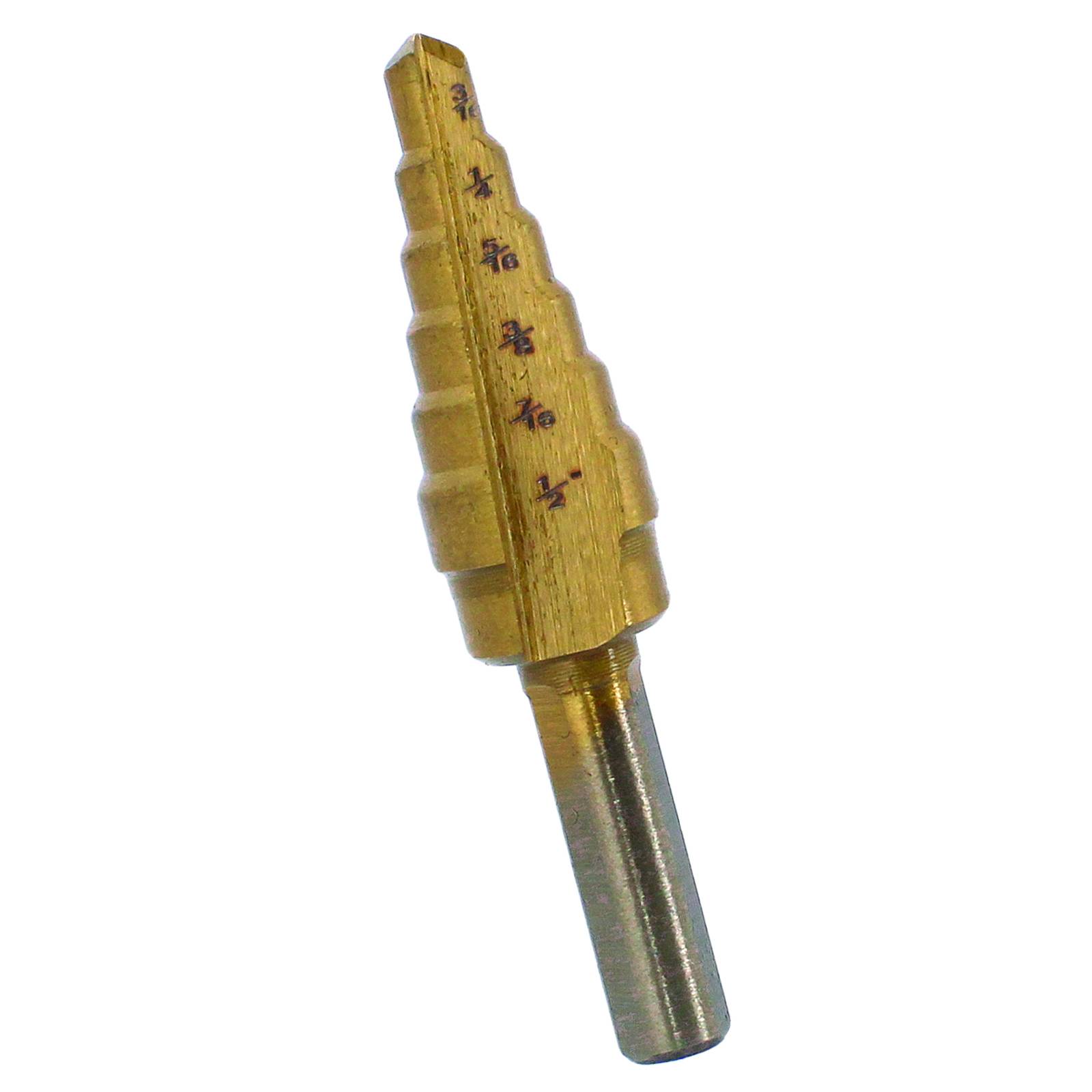 Broca Escalonada HSS 3 16 1 2 x6 Para Acero Rork