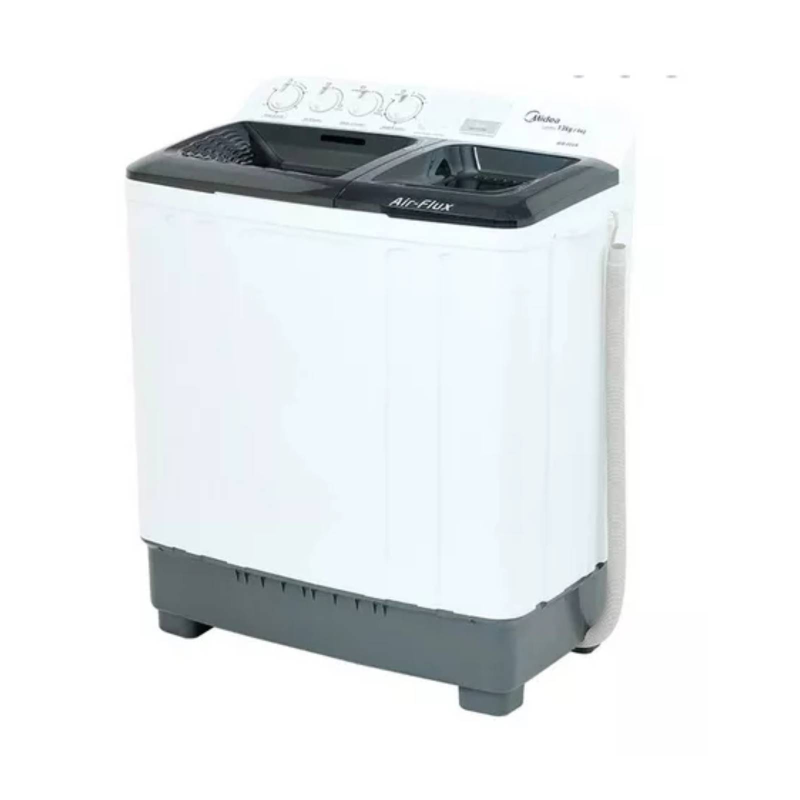 Lavadora Semiautomatica 13 Kg Doble Tina Blanca Midea
