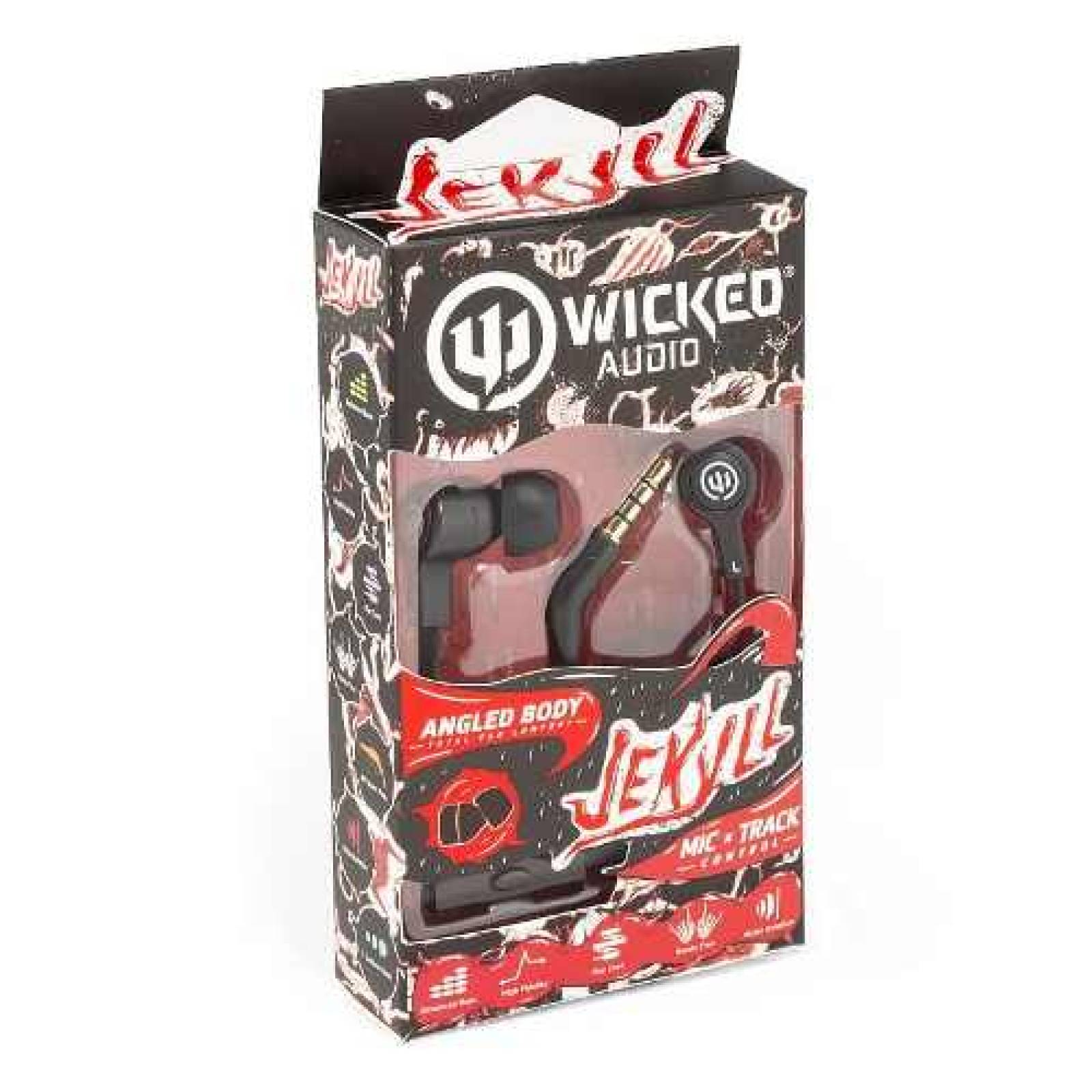 Audífonos Wicked Audio Jekyll Midnight