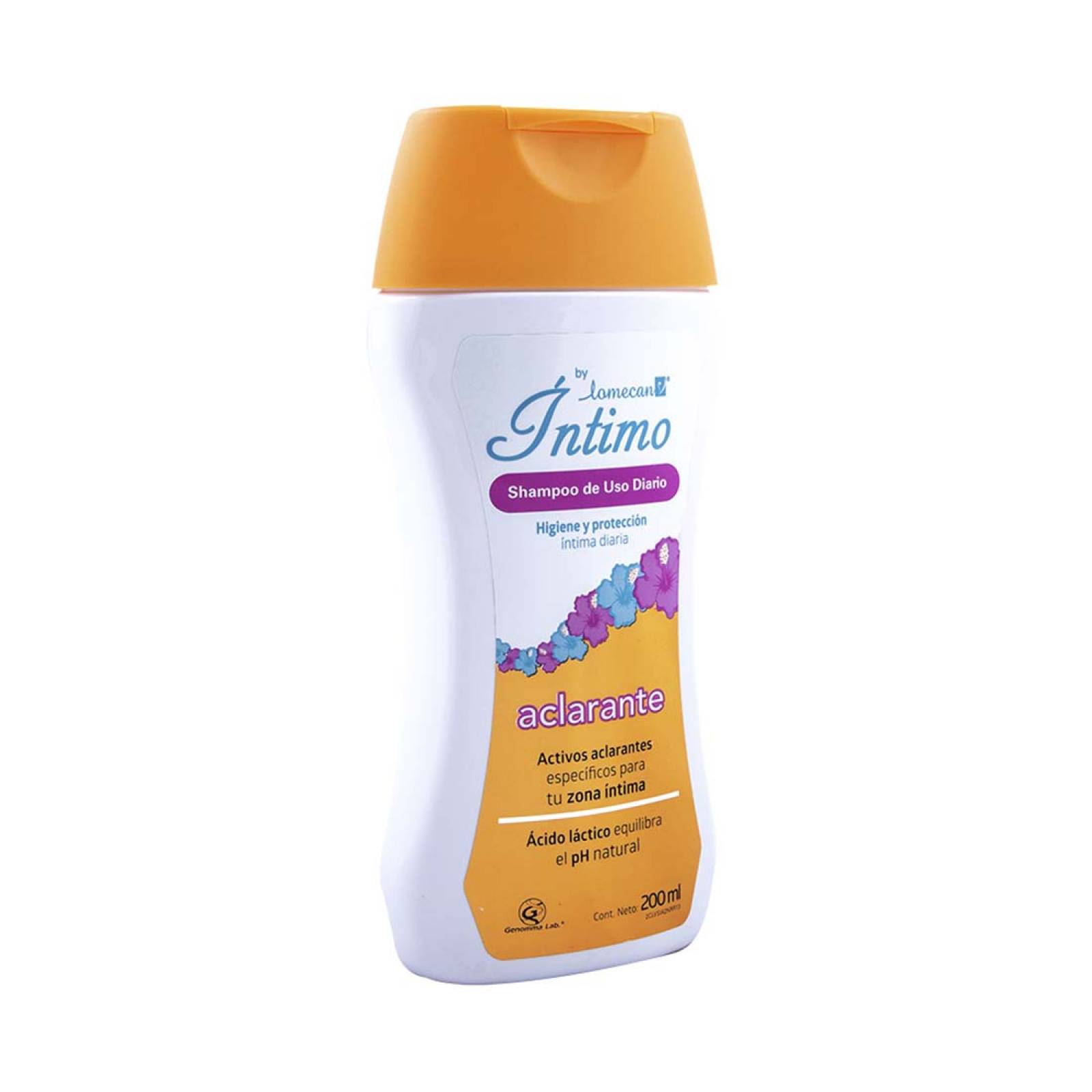 Shampoo Íntimo Lomecan V Aclarante 200ml Genomma Lab