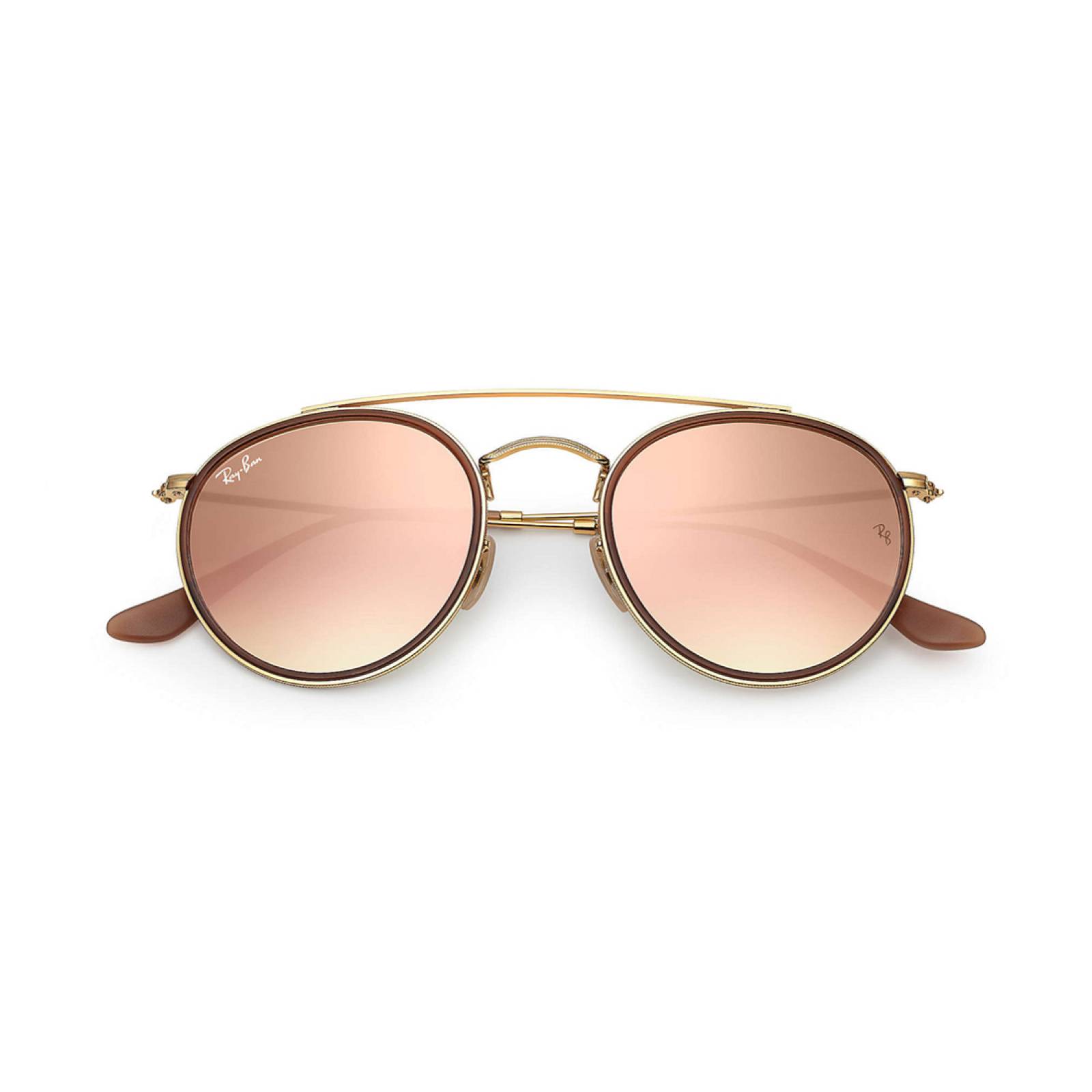 Lentes De Sol Ray Ban RB3647 Round Double Bridge Unisex