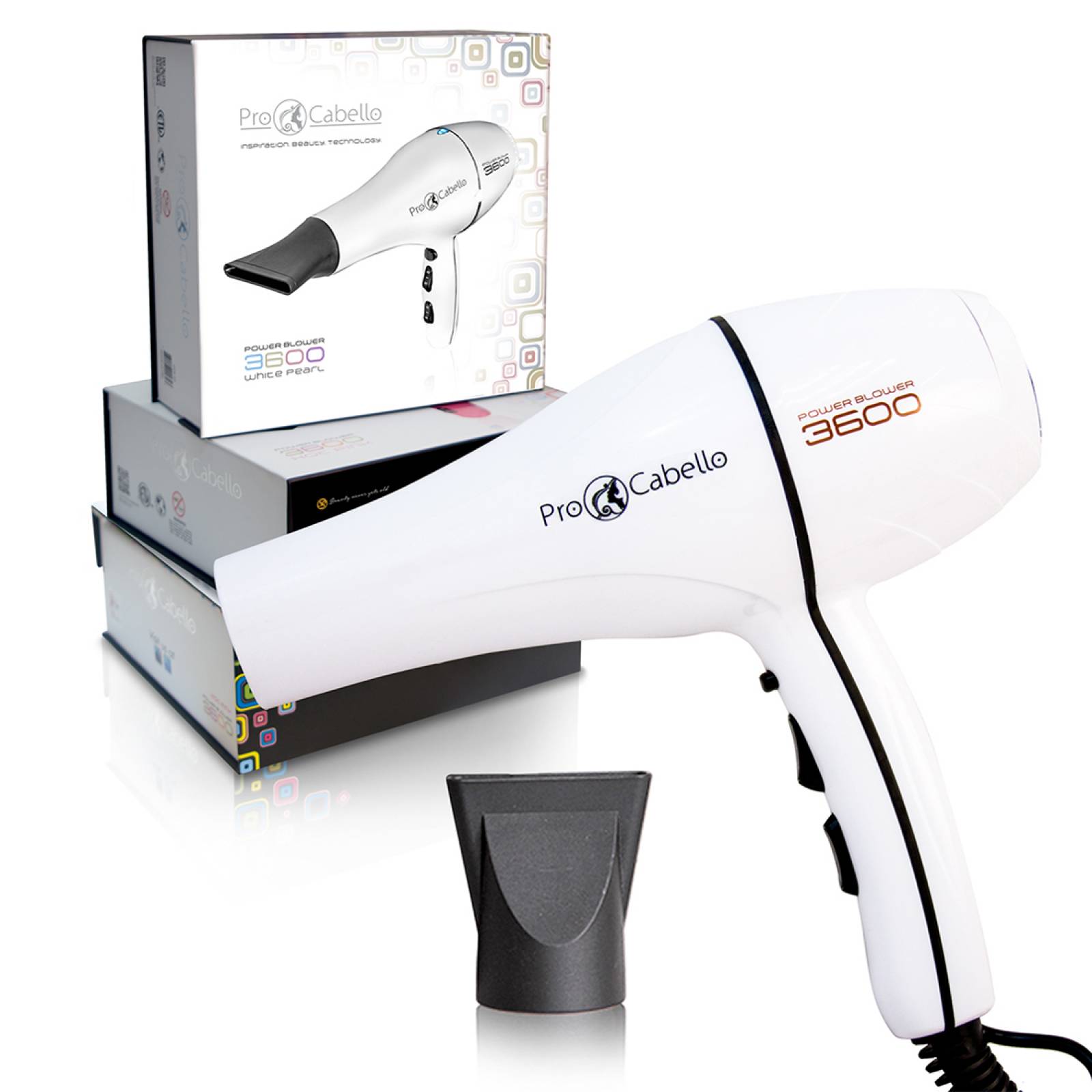 Secadora de Pelo Profecional Power Blower 3600 ProCabello