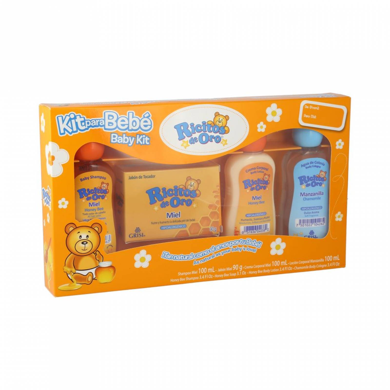 Mini Kit Ricitos de Oro Grisi Miel