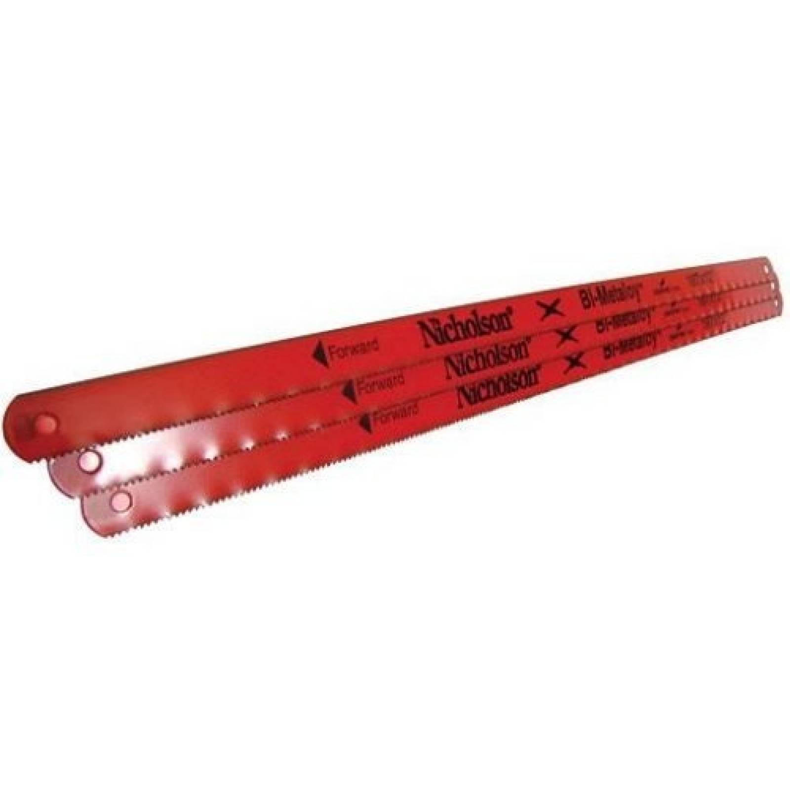 Segueta Diente 24 Color Rojo Alta Velocidad Nicholson 24505