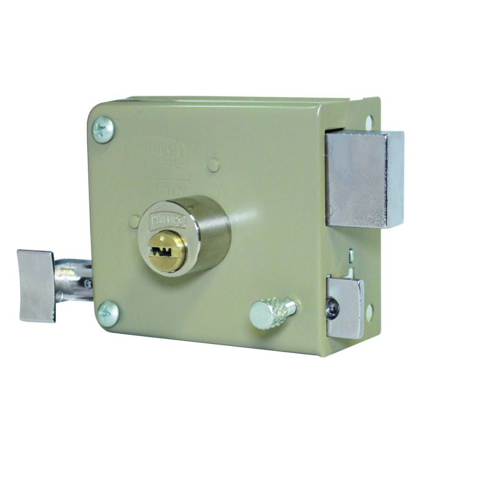 Cerradura Chapa Derecha AS715 Herramienta Phillips