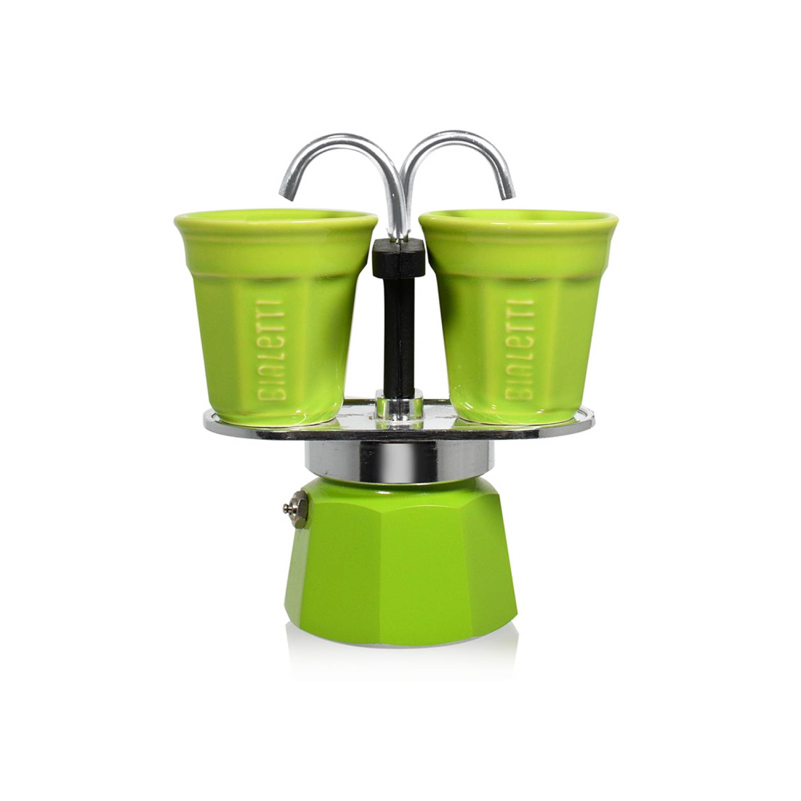 Set de Cafetera Mini Express Bialetti 2 Tazas Verde