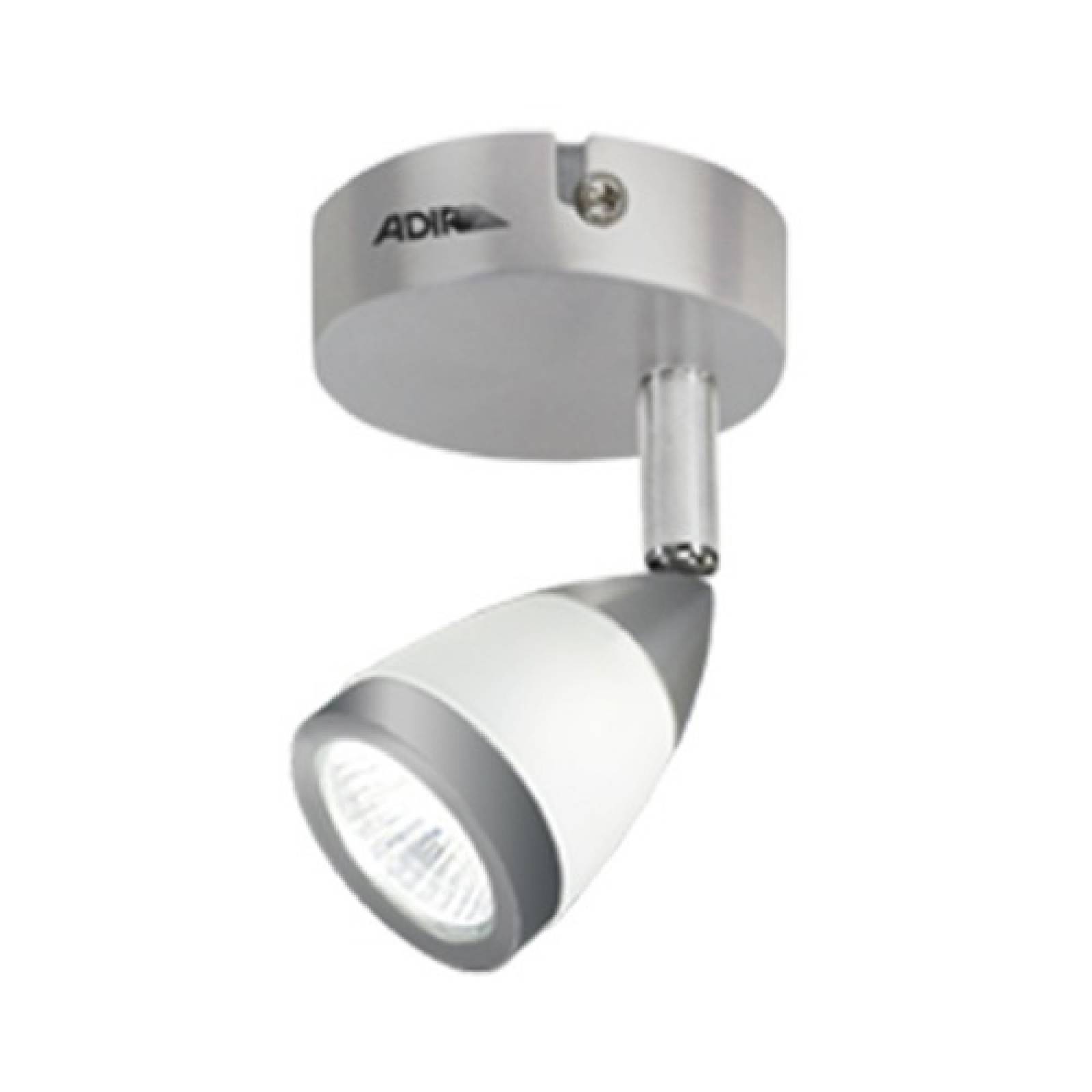 Lámpara Plafón Decorativo Ad-5500 1 Foco 25W Cromo Adir