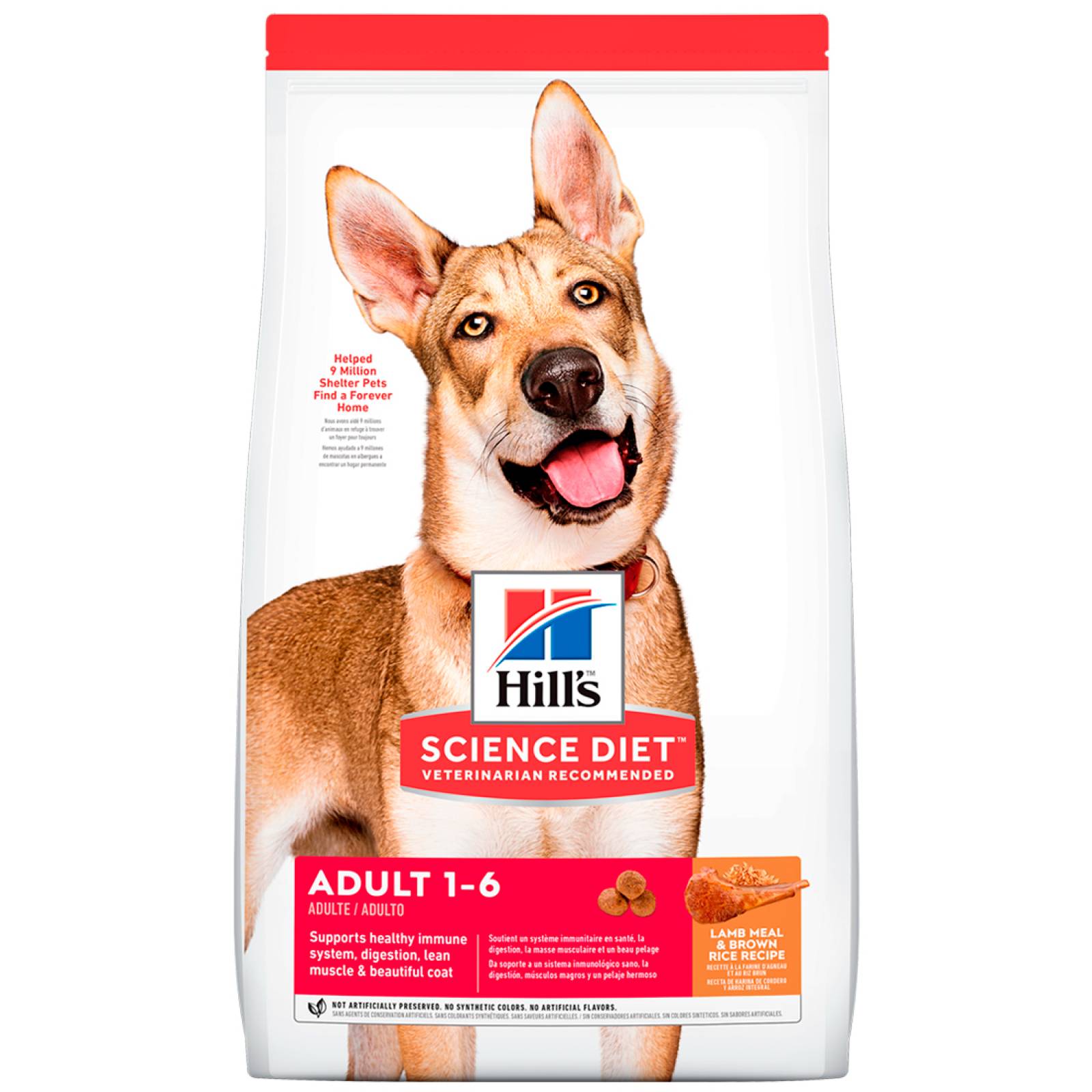 Alimento Perro Croquetas Adulto Fitness 14 kg Hills