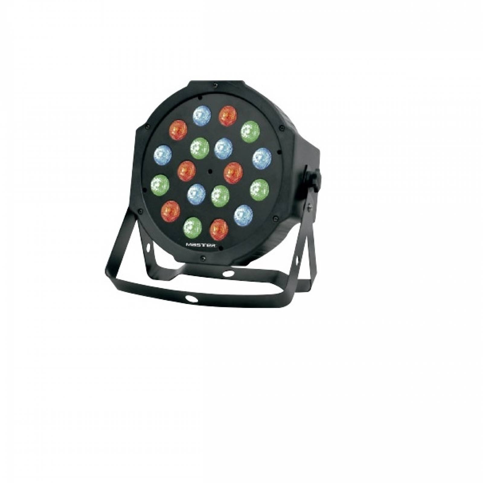 Reflector Par Dmx Master 18 Led Rgb Rc-Pardmx18