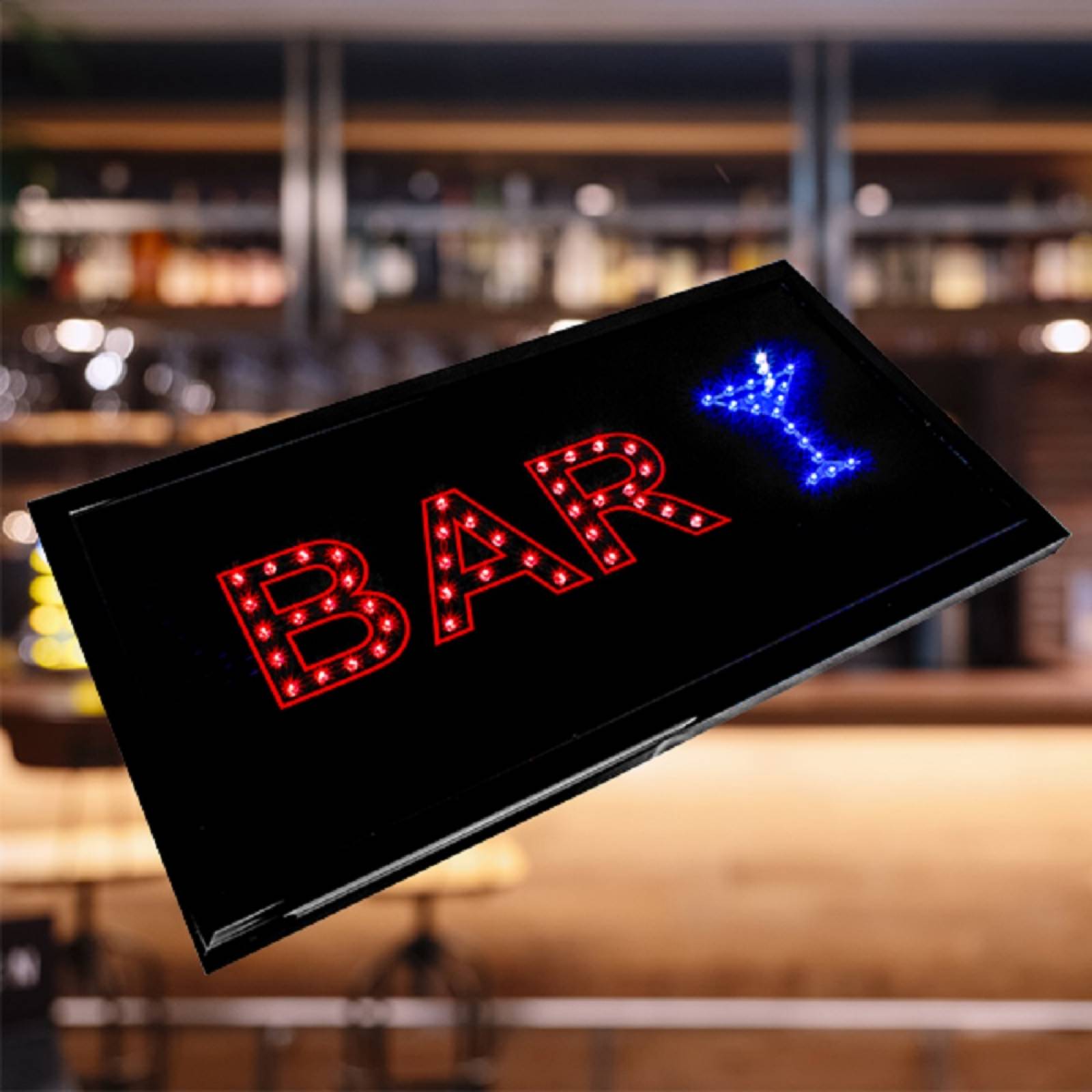 Letrero Bar Master 115 v c/Argolas 60 leds 0.5 m ML-LET-BAR