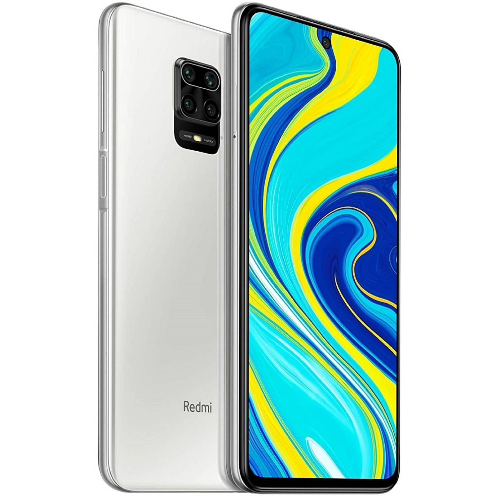 Xiaomi Redmi Note 9 Pro 128GB Glacier White cámara cuádruple 64 MP