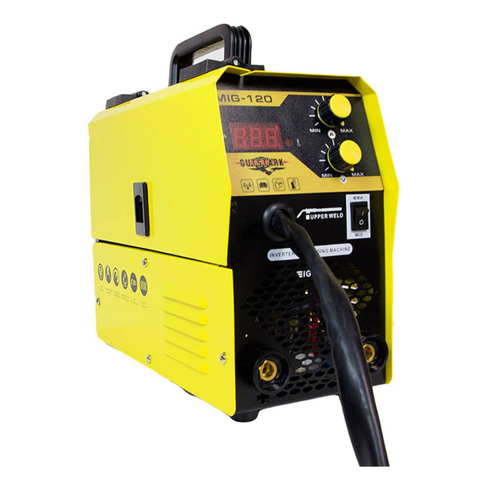 Soldadora Inversora Microalambre 120 Amp Kit Careta Electronica Calaca