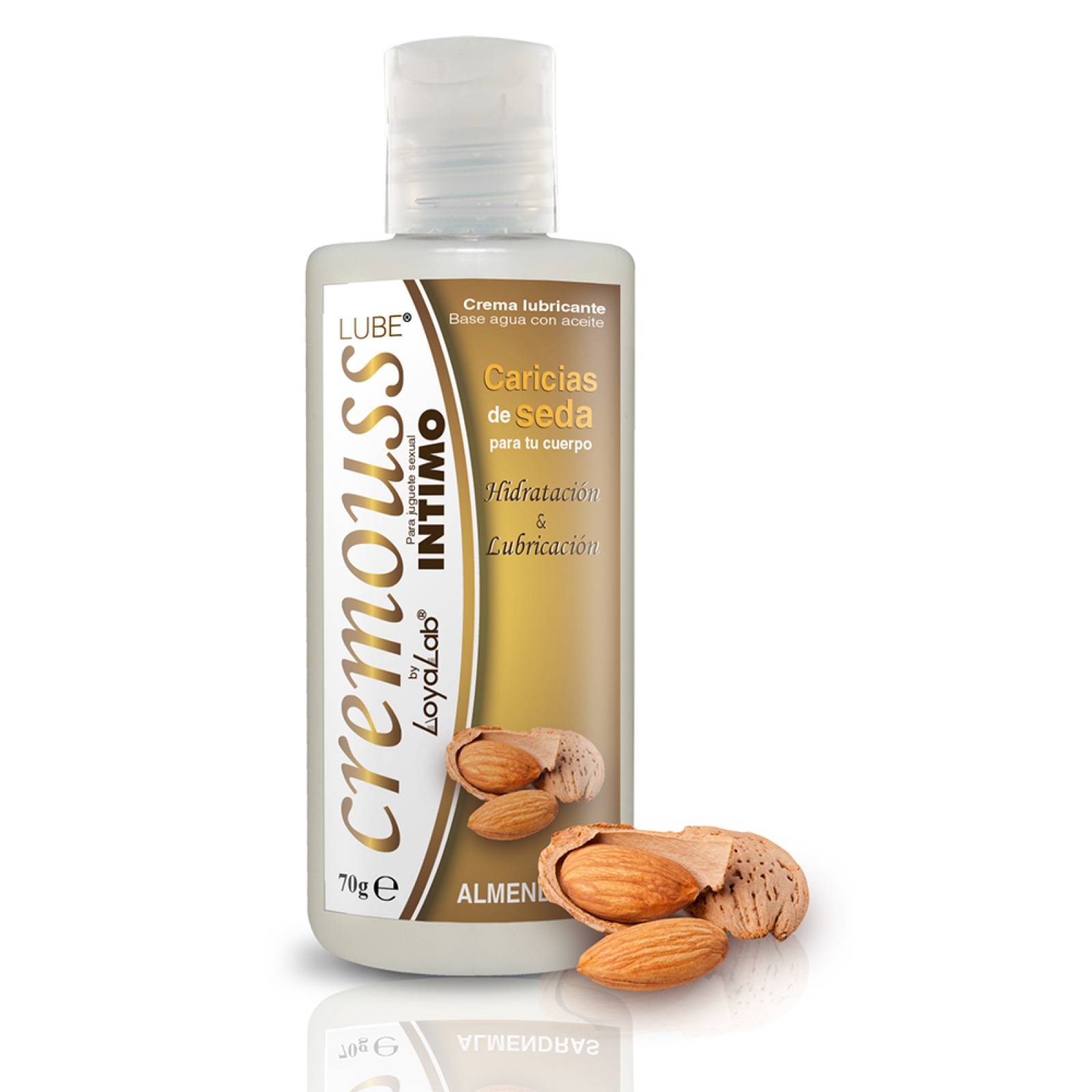 Gel Lubricante Intimo Hidratante Base Agua, Cremouss Lube de Almendras ...