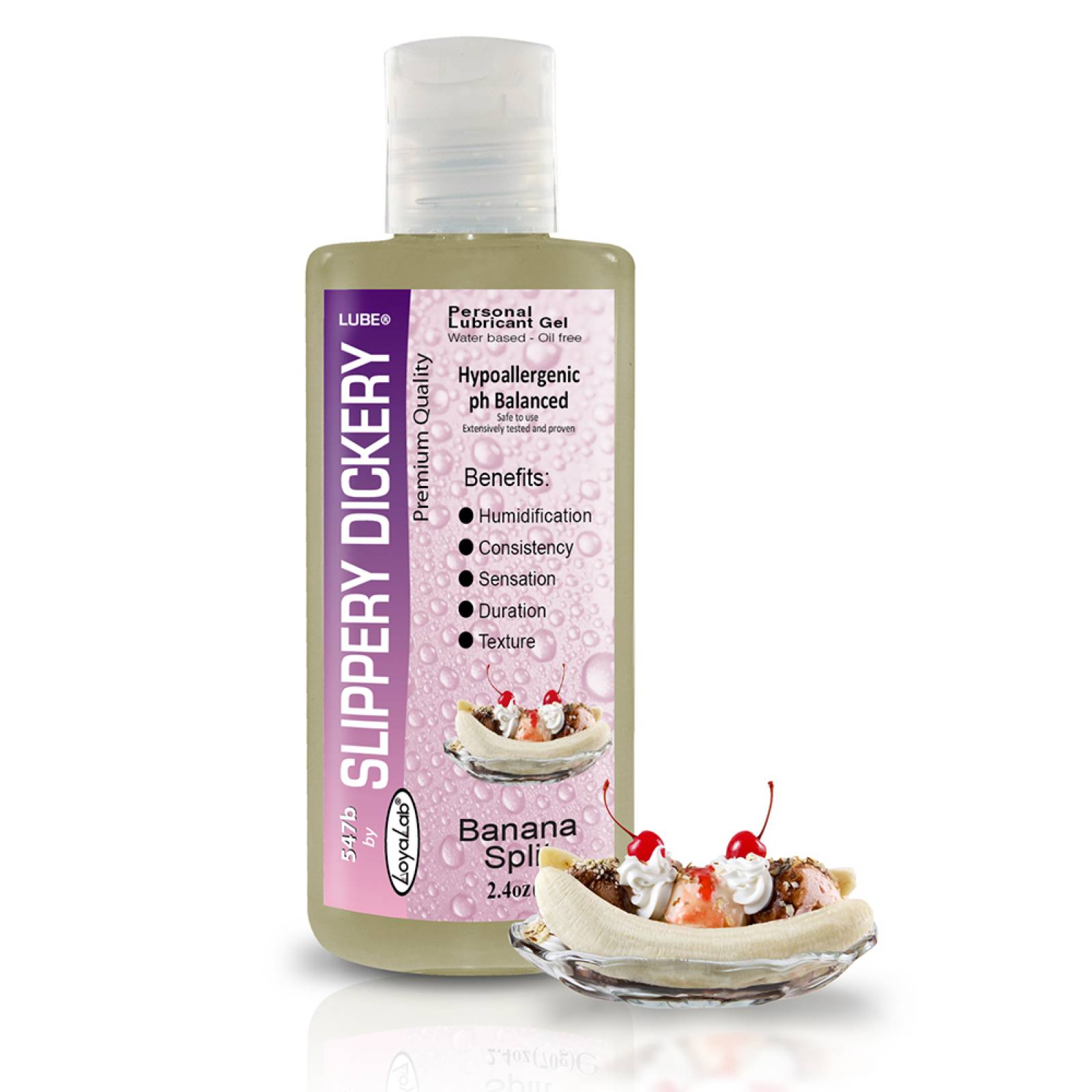 Gel Lubricante Intimo Platinum Base Agua, Slippery Dickery Lube de ...