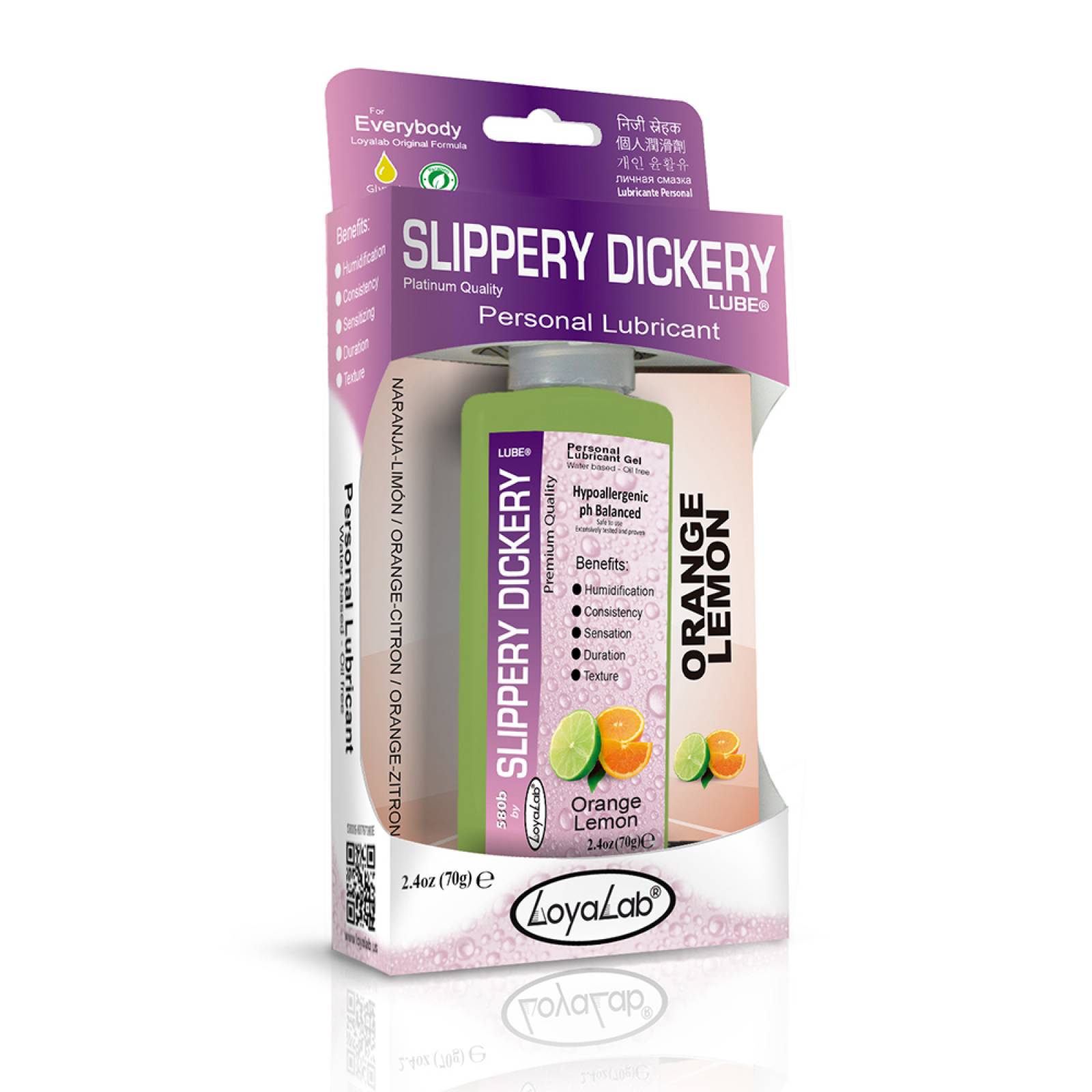 Gel Lubricante Intimo Platinum Base Agua, Slippery Dickery Lube de ...