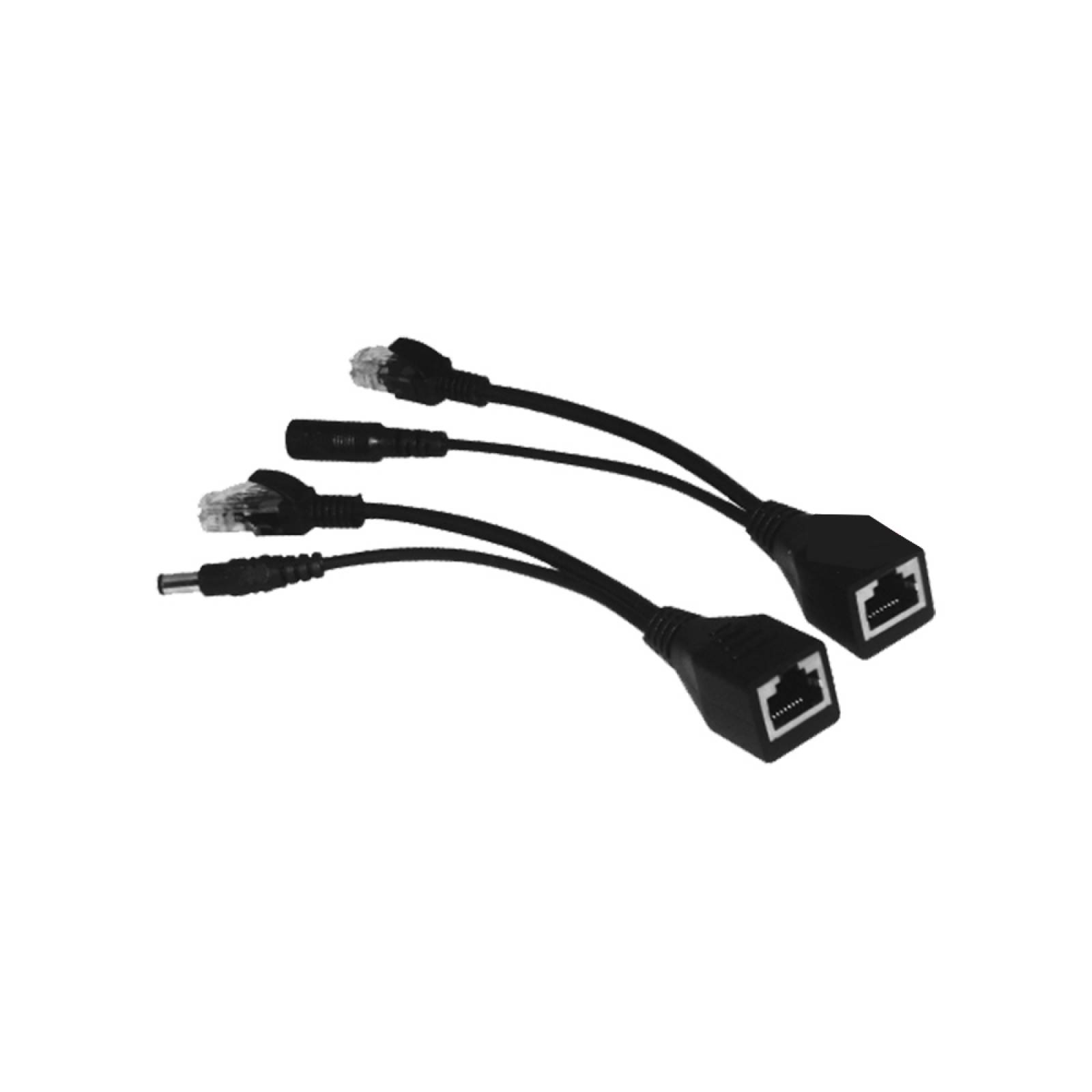 Par Balun Poe Para Camaras Ip Transmite Corriente Y Red