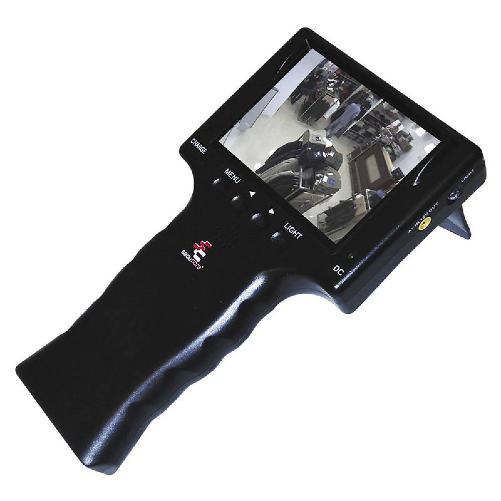 Probador Tester Cámaras CCTV AHD Y Análogas con Alimentación de Corriente