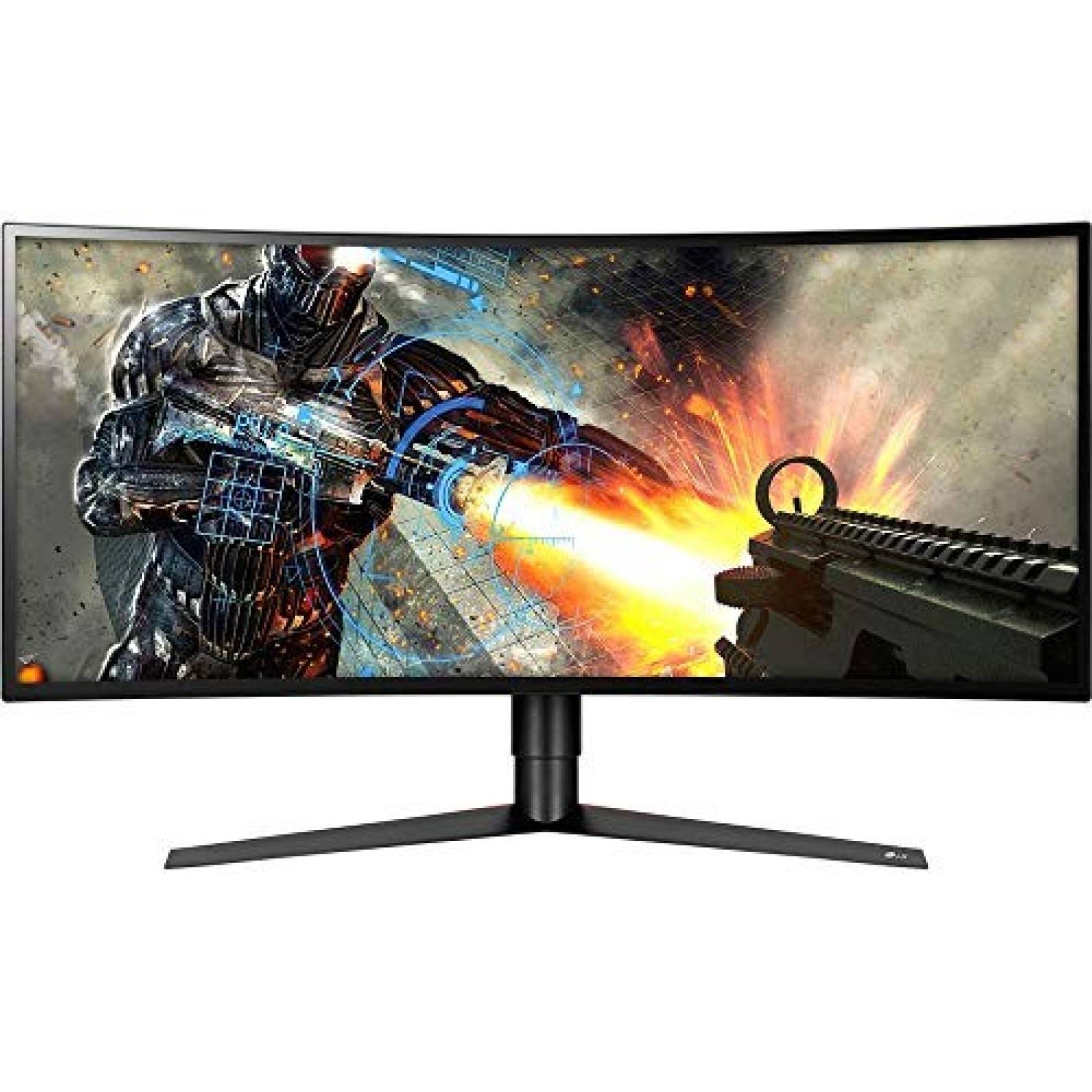 Monitor Gamer LG 34'' Curvo WQHD HDR 400 FreeSync 2 -Negro