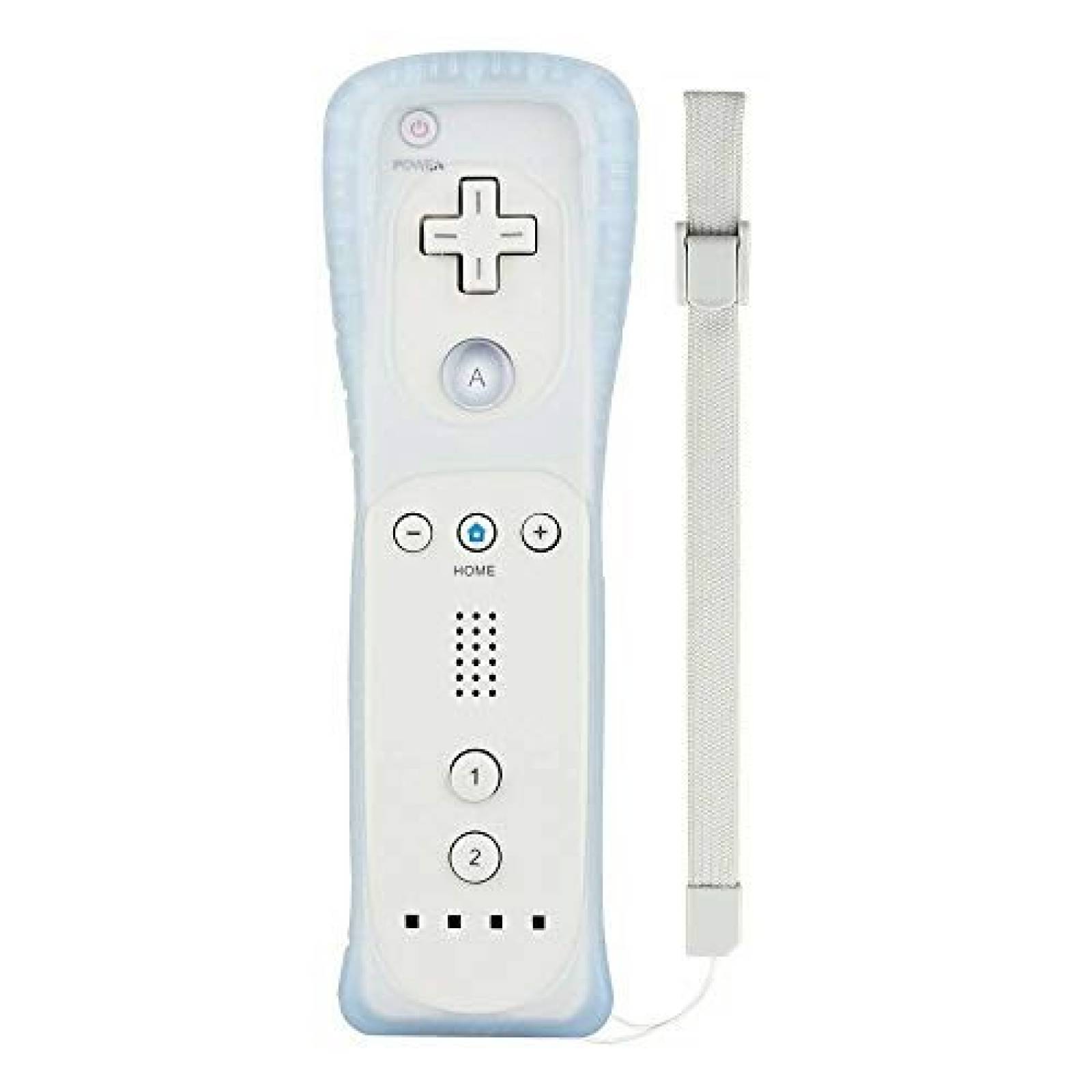 Control Lyyes Wii / Wii U Funda y Correa de Mano -Blanco