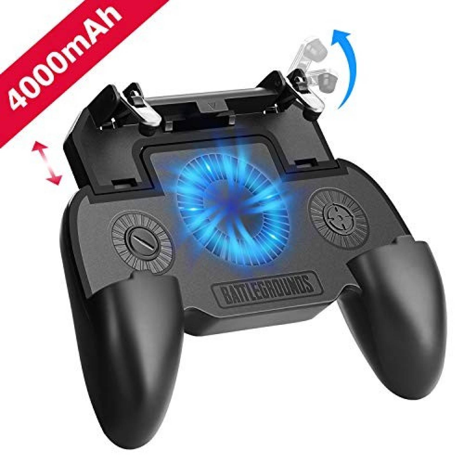 Control Gamer DELAM para smartphone bateria 4000mAh -Negro