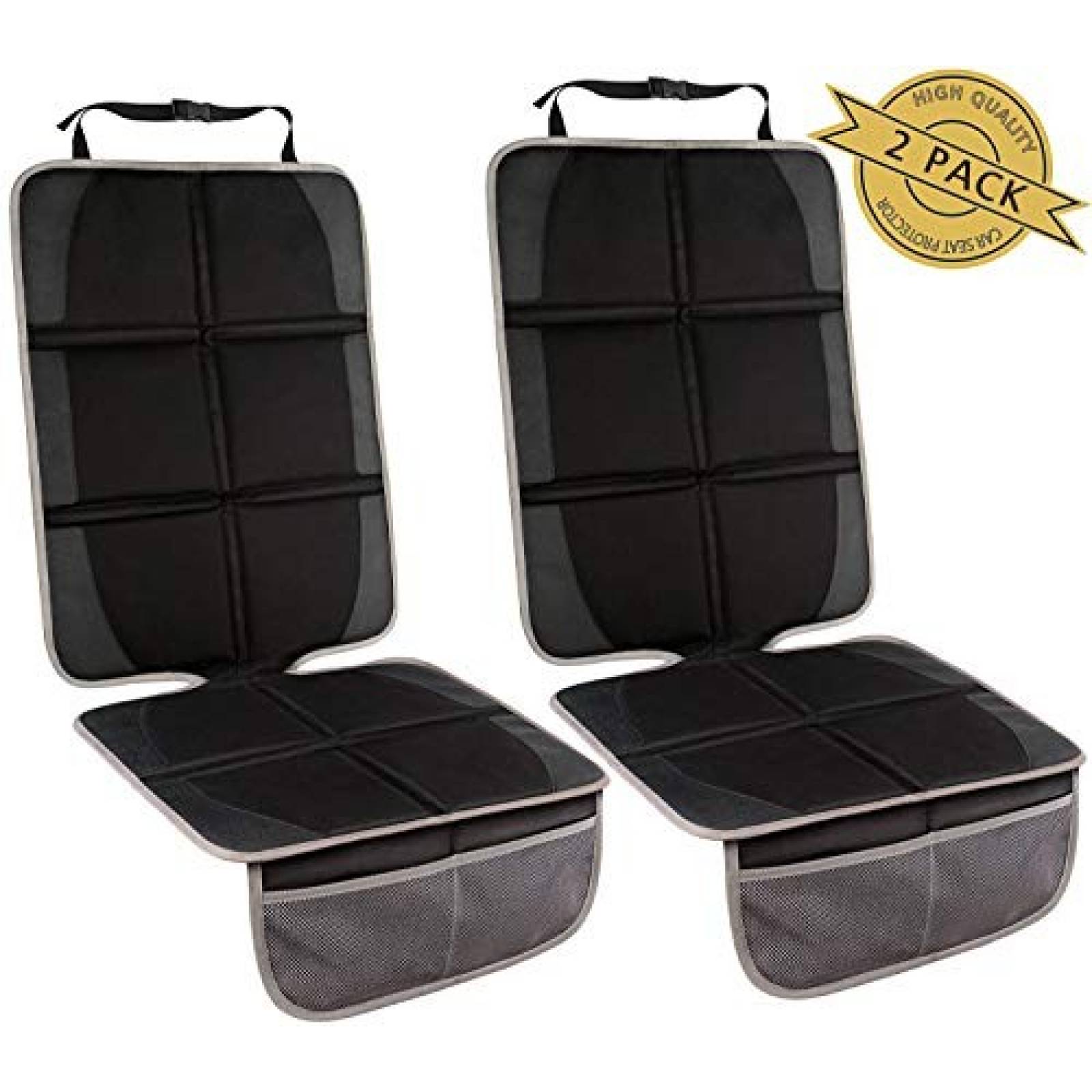 Protector de asiento automotriz Lyork Multifuncional -Negro